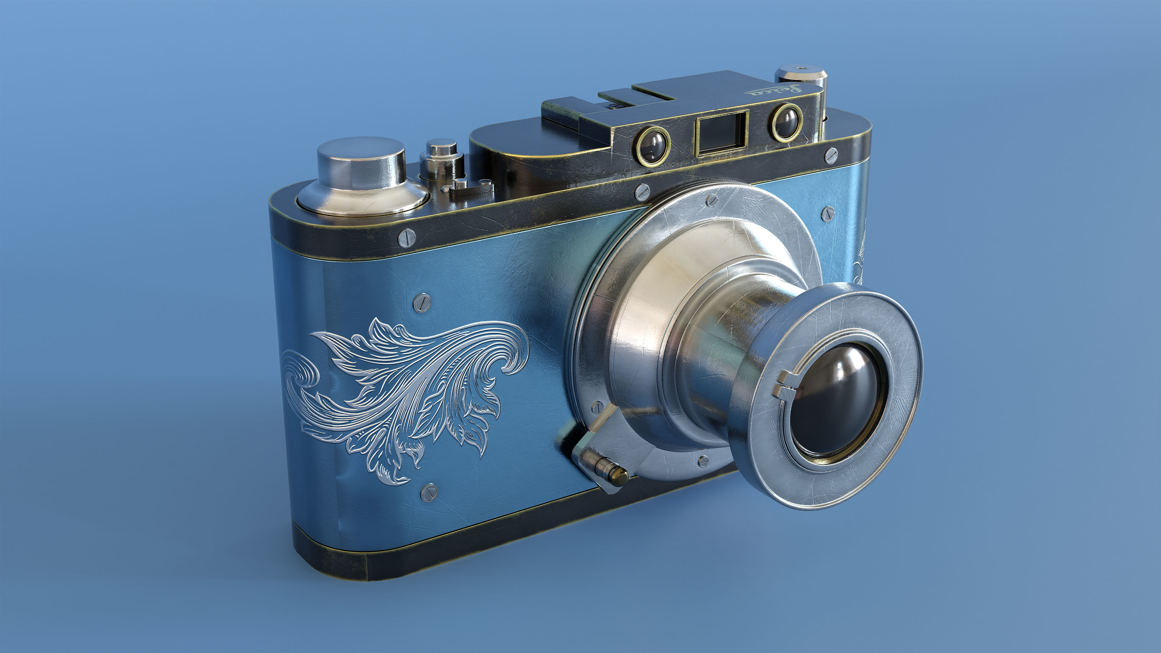 Leica old camera 3D model | CGTrader