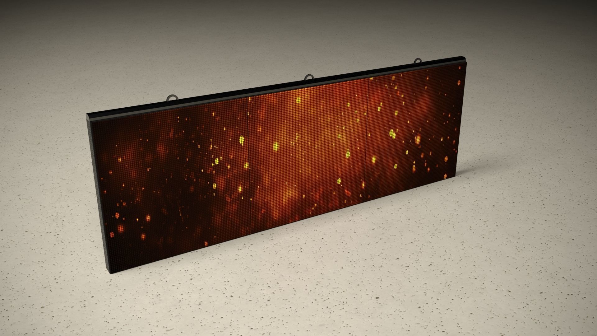 Led Screen Panel 3D model | CGTrader