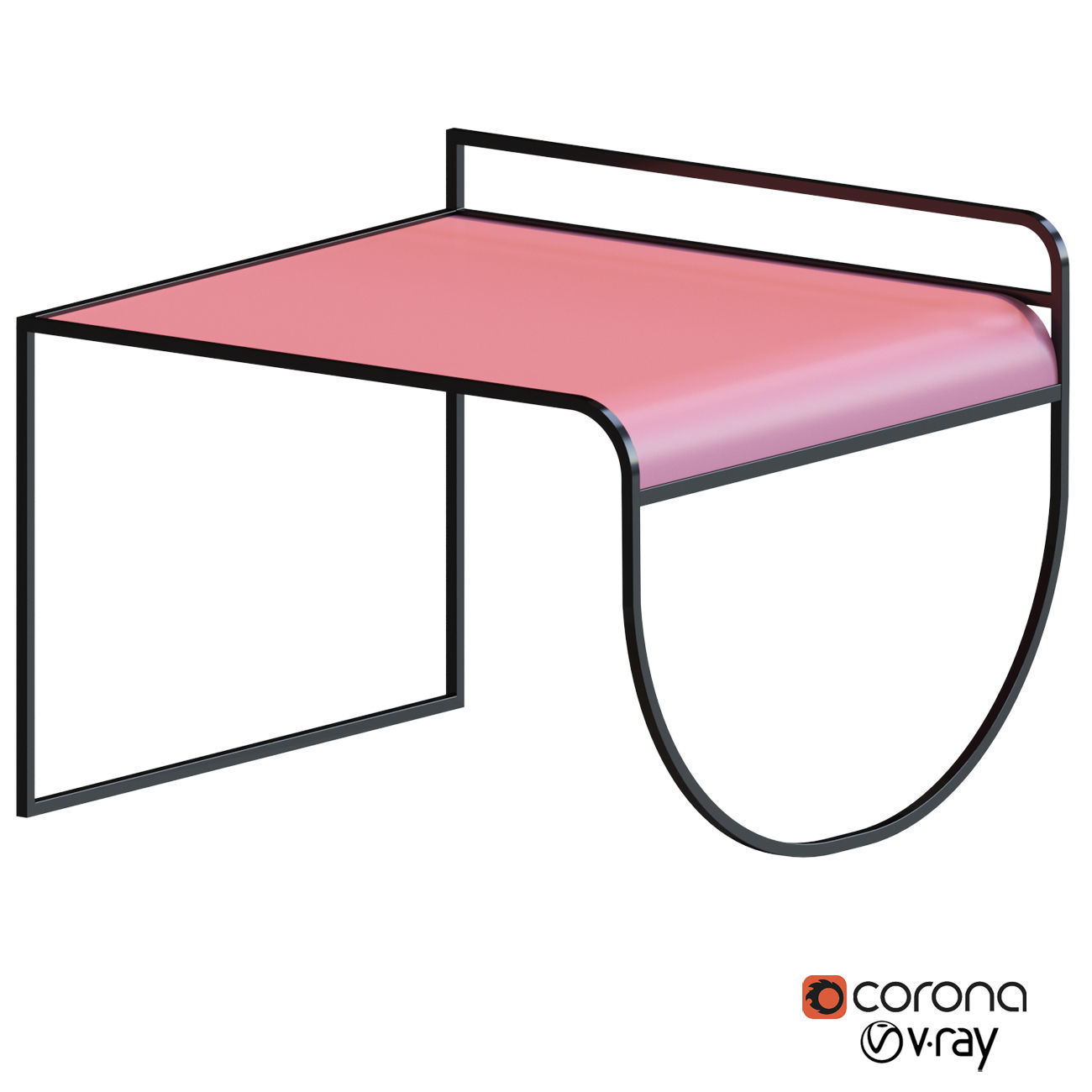 soft geometry sw tables set 3D model | CGTrader