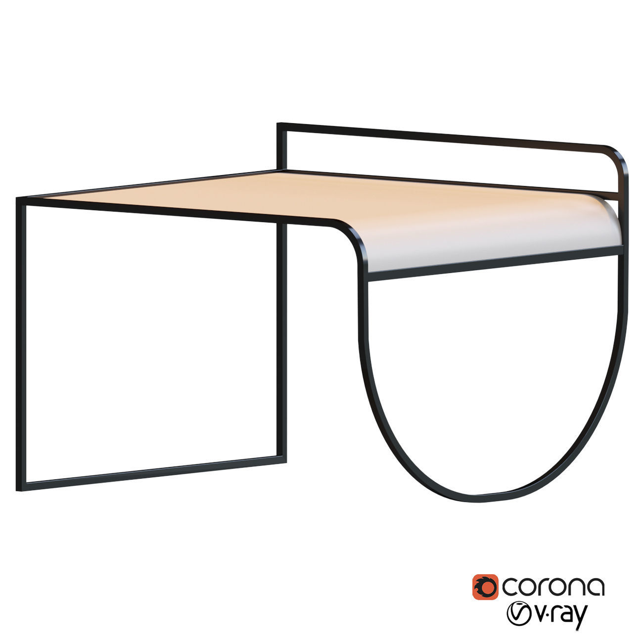 soft geometry sw tables set 3D model | CGTrader