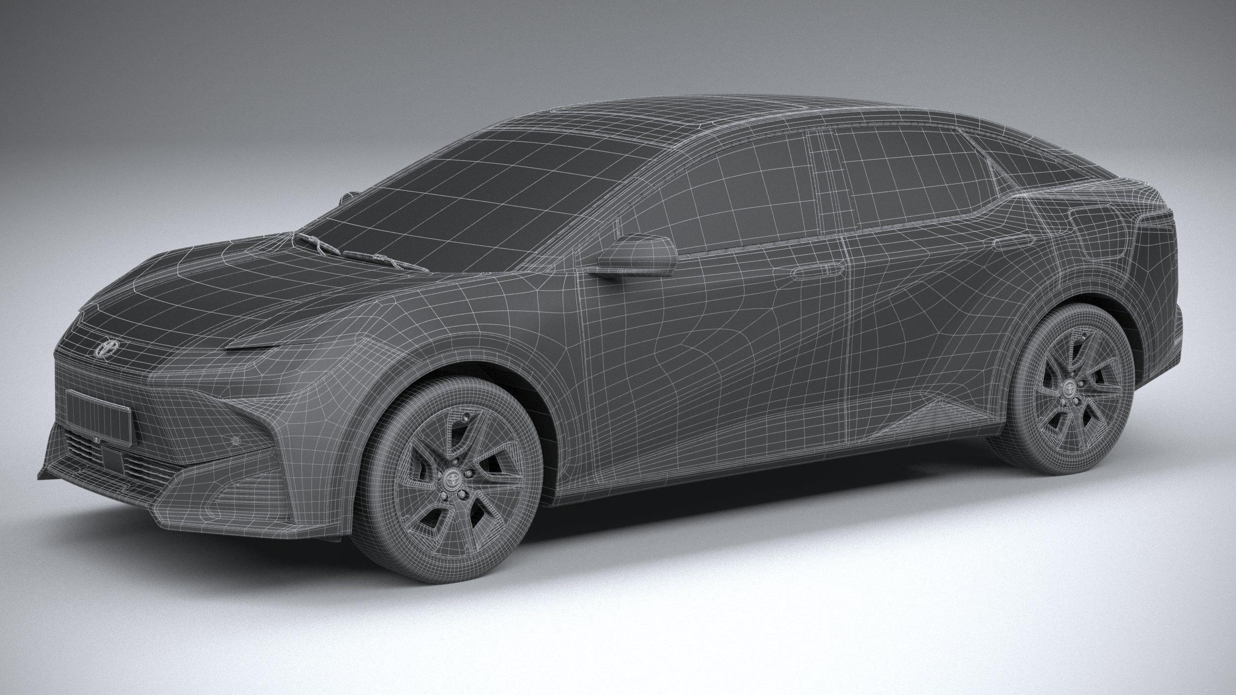 Toyota BZ3 2024 3D model | CGTrader