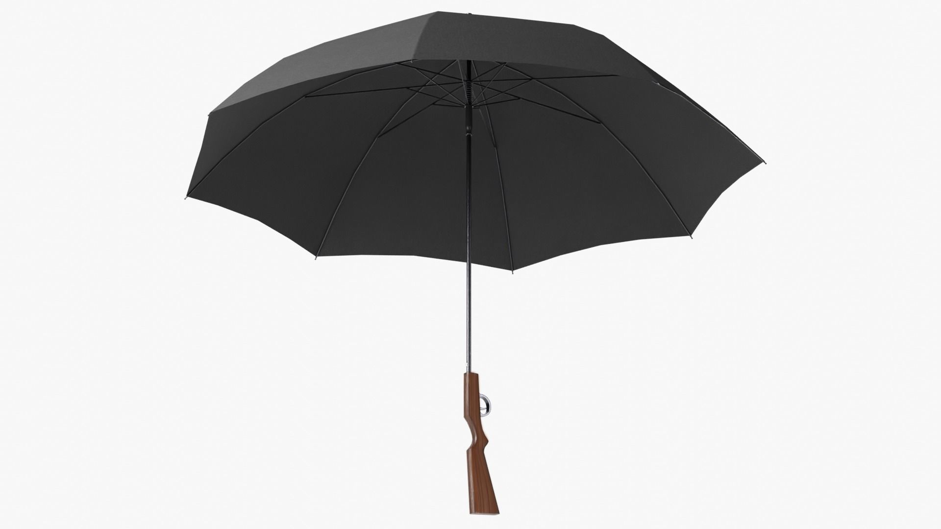 3D model Umbrella gun VR / AR / low-poly | CGTrader