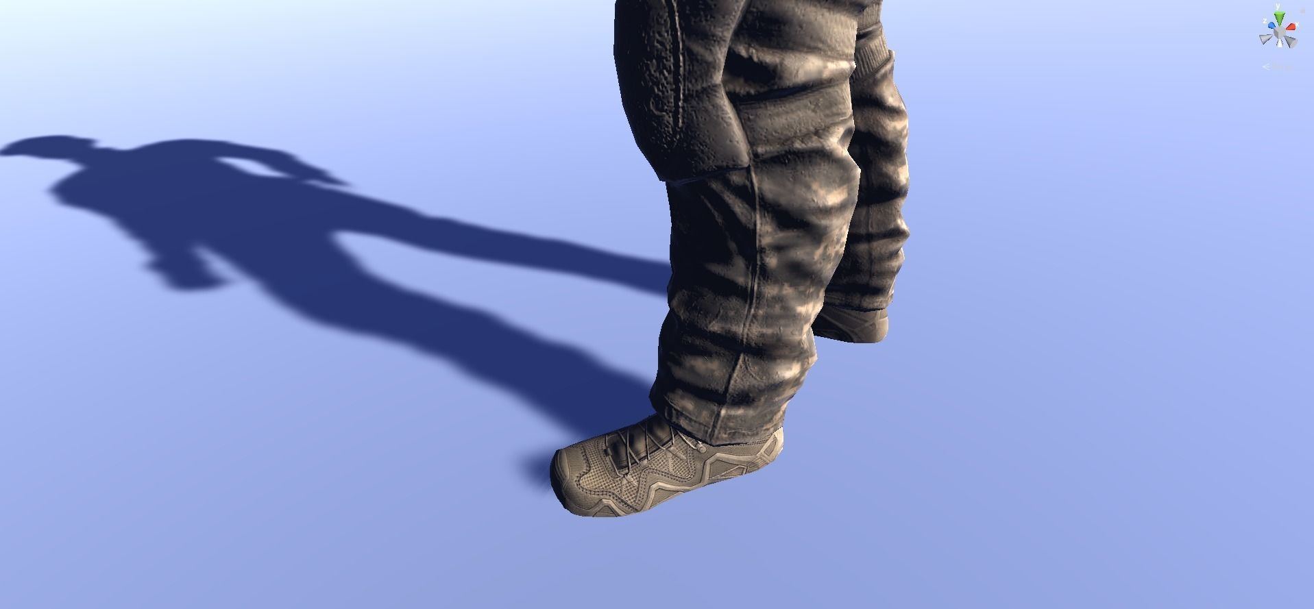 3D model Brave Soldier - animated rigged Military Man VR / AR / low ...