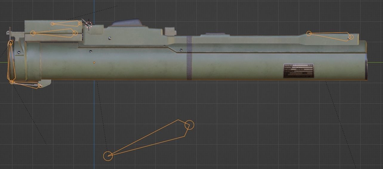 3D model M72 Law Anti-tank Weapon VR / AR / low-poly | CGTrader