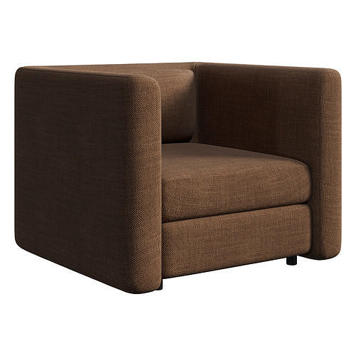 Virgule Chair 3D model | CGTrader