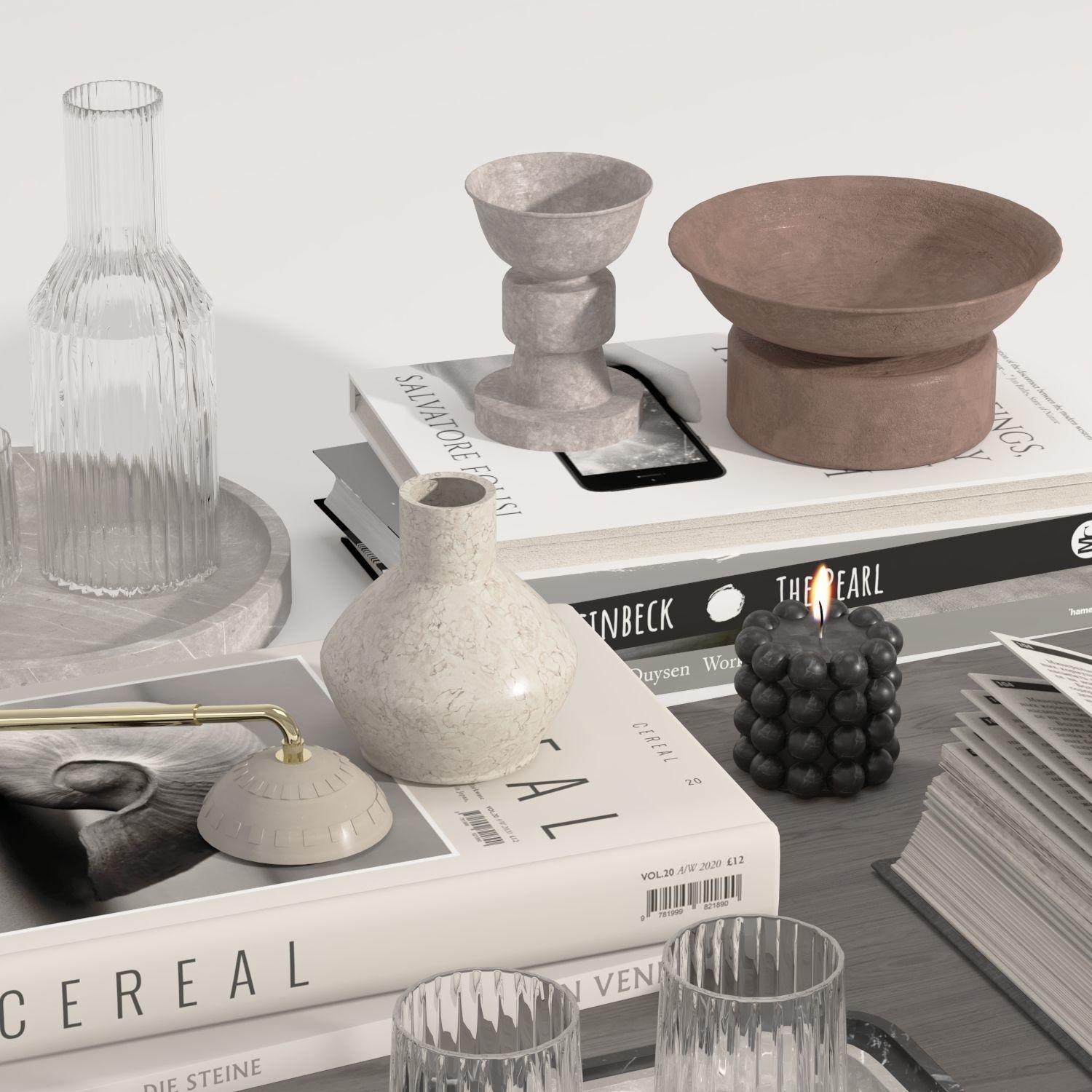 Modern Decoration Model 01 3D model | CGTrader