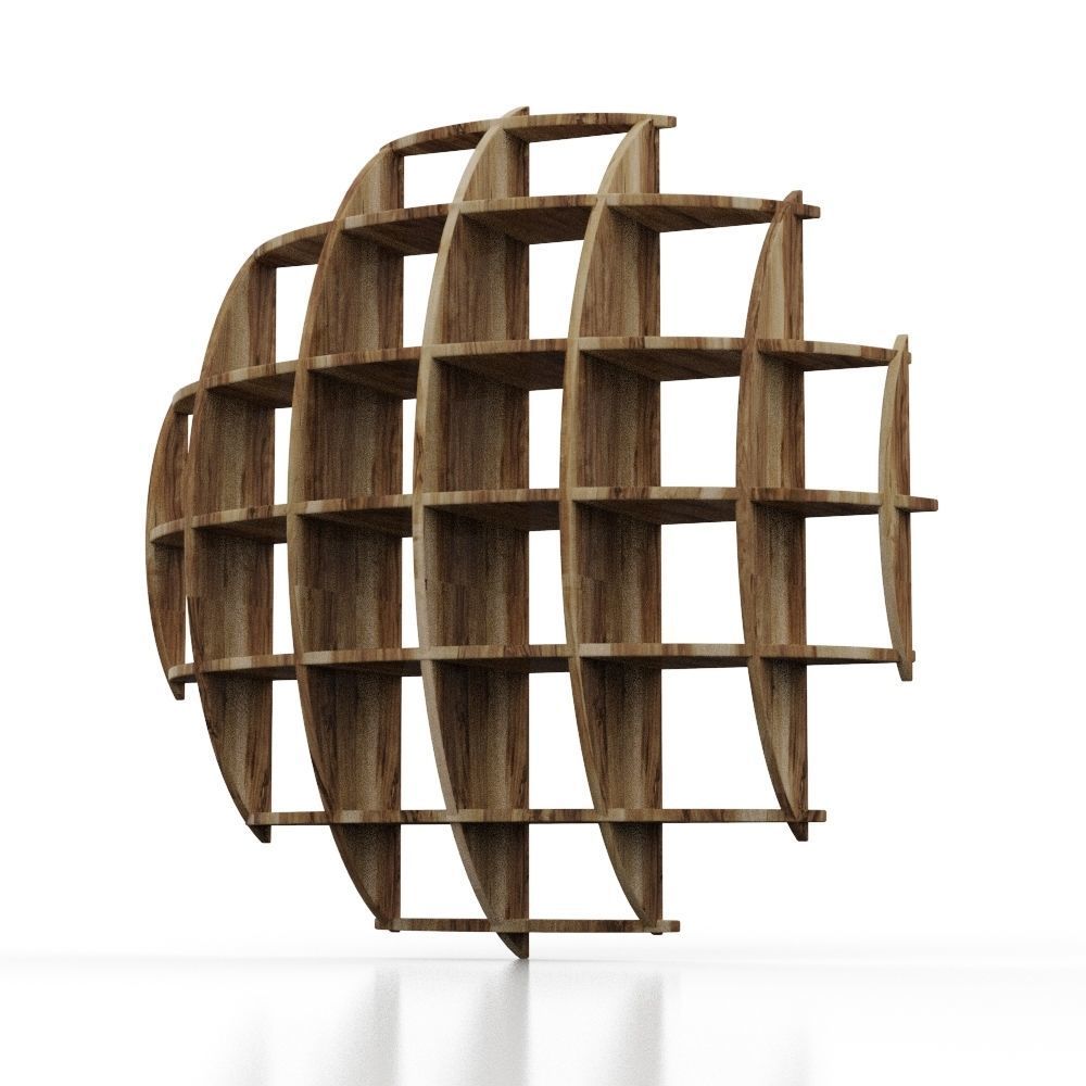 Shelf sphere 3D model | CGTrader