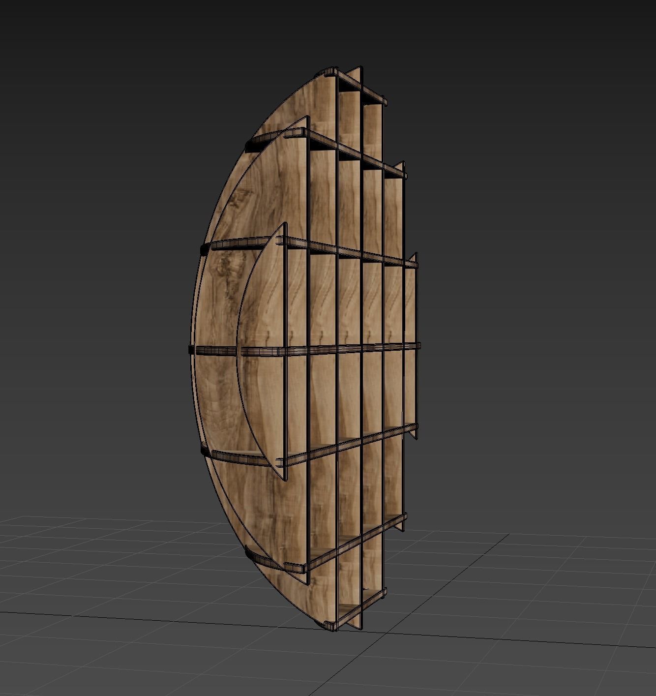 Shelf sphere 3D model | CGTrader