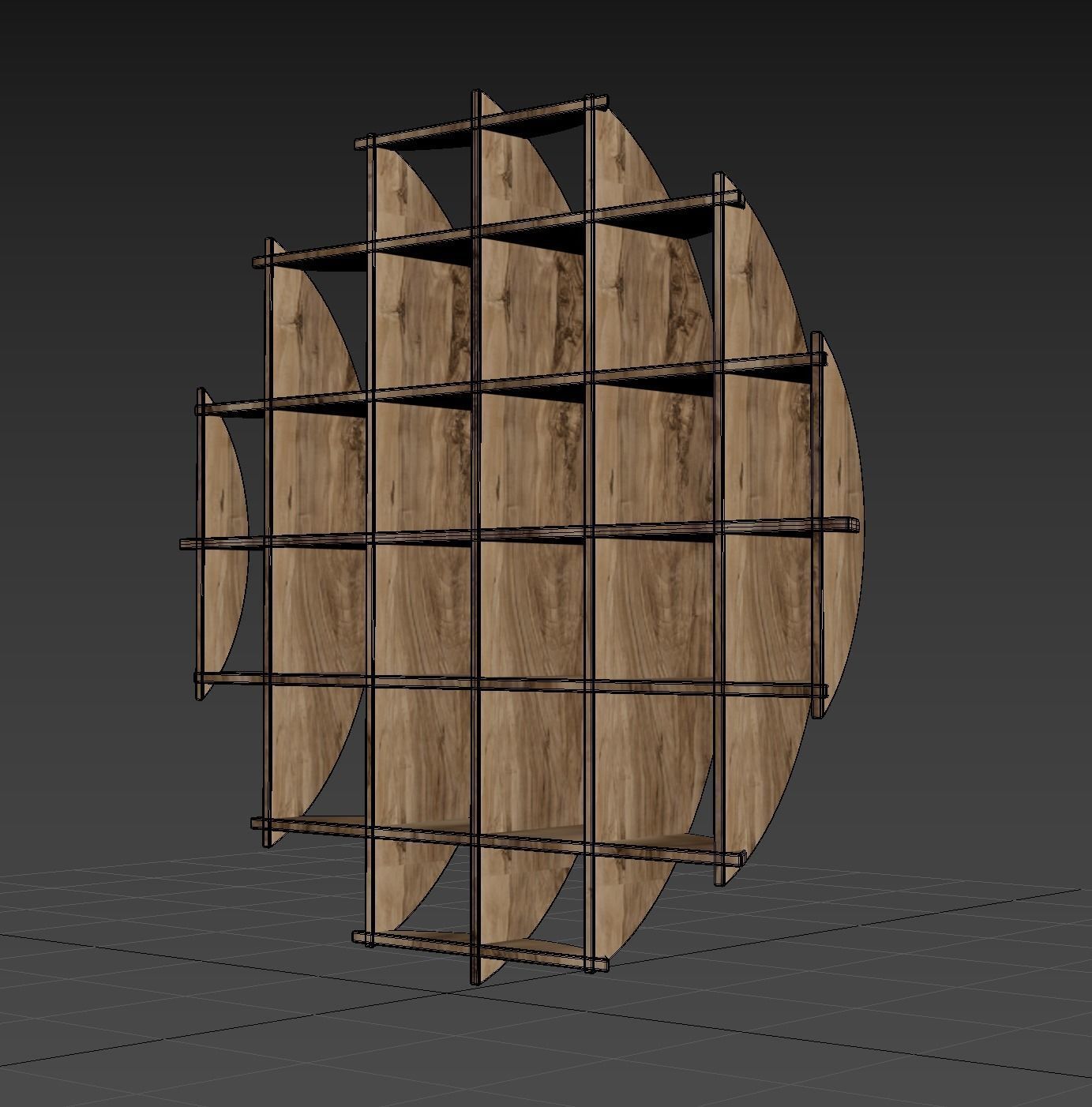 Shelf sphere 3D model | CGTrader