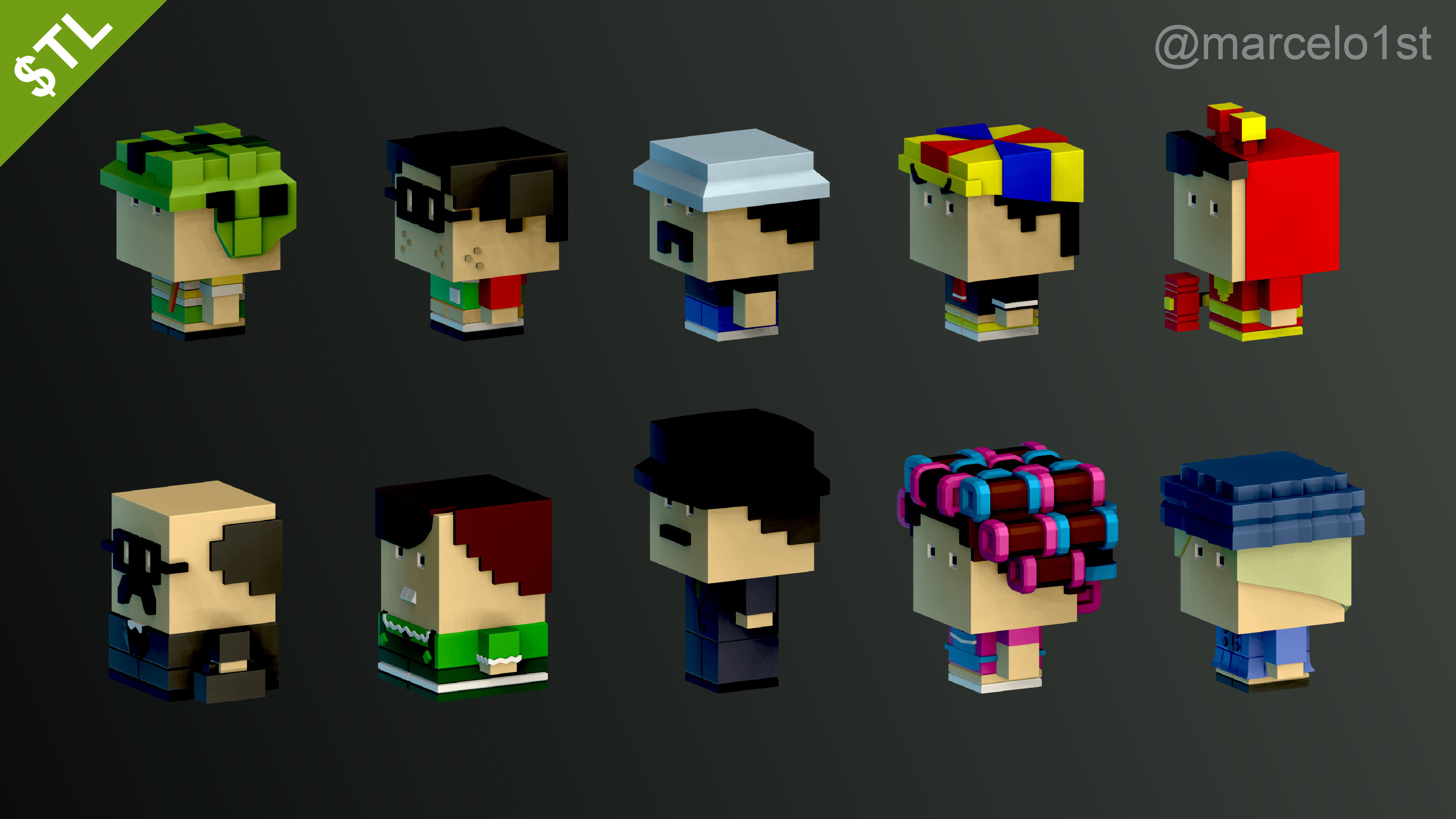 CUBES Chaves - Complete 3D model 3D printable | CGTrader