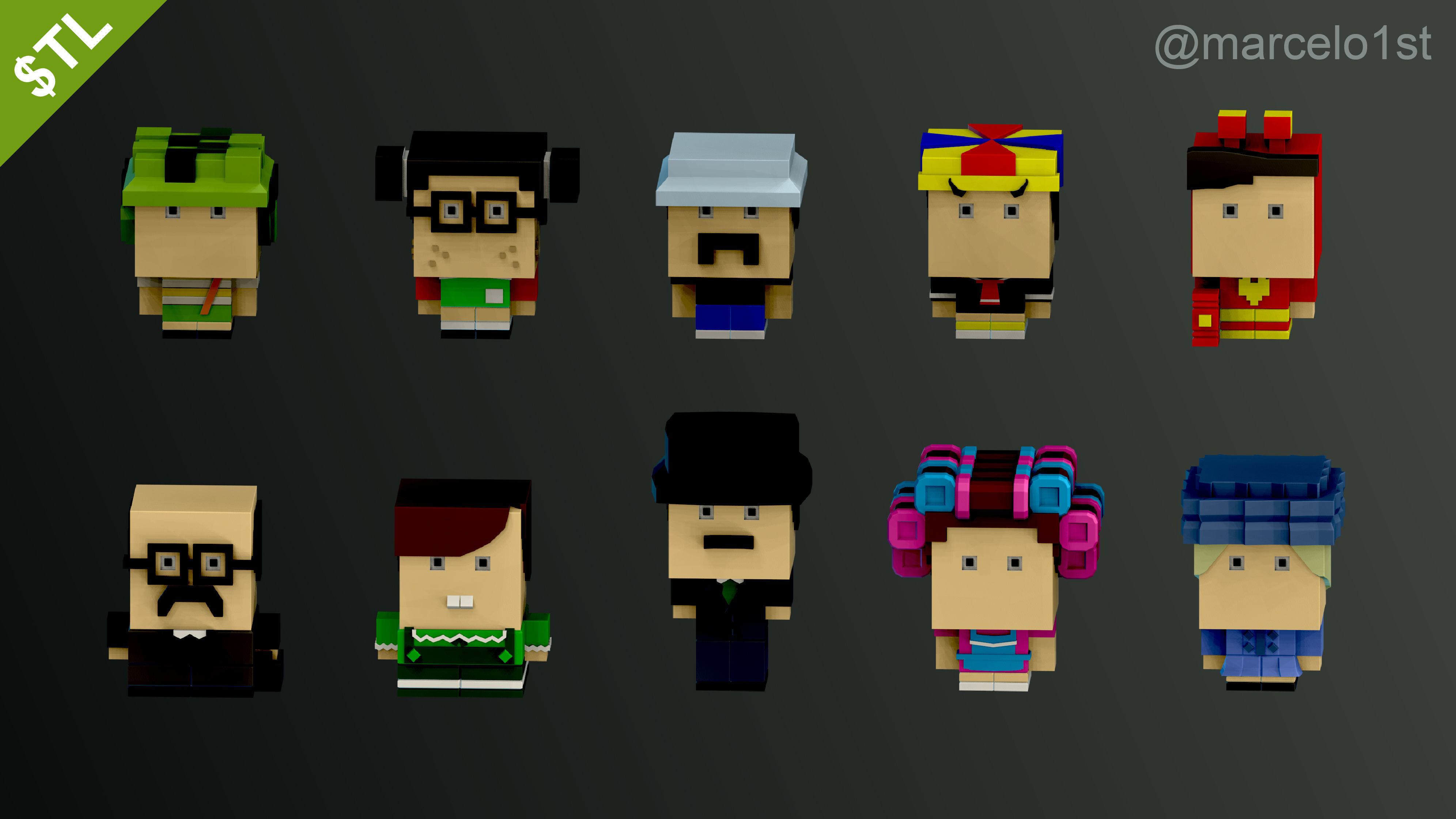 CUBES Chaves - Complete 3D model 3D printable | CGTrader