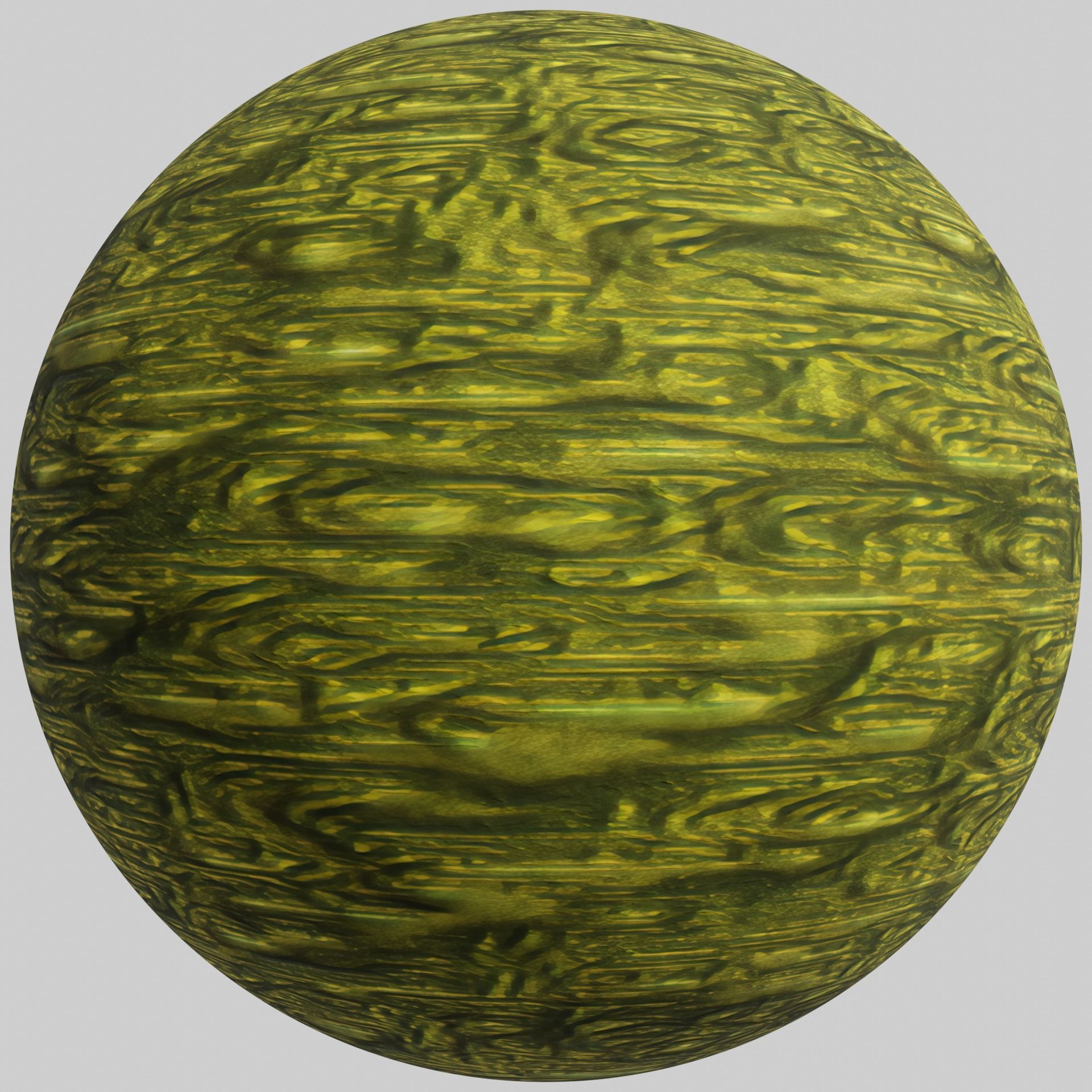 Texture Ancient worked bronze - 4K PBR BRDF material VR / AR / low-poly ...