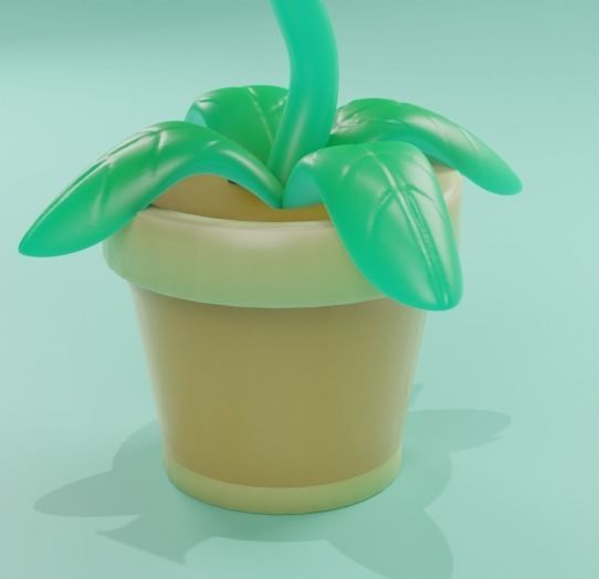 3D model Snow peas from plants vs zombies VR / AR / low-poly | CGTrader