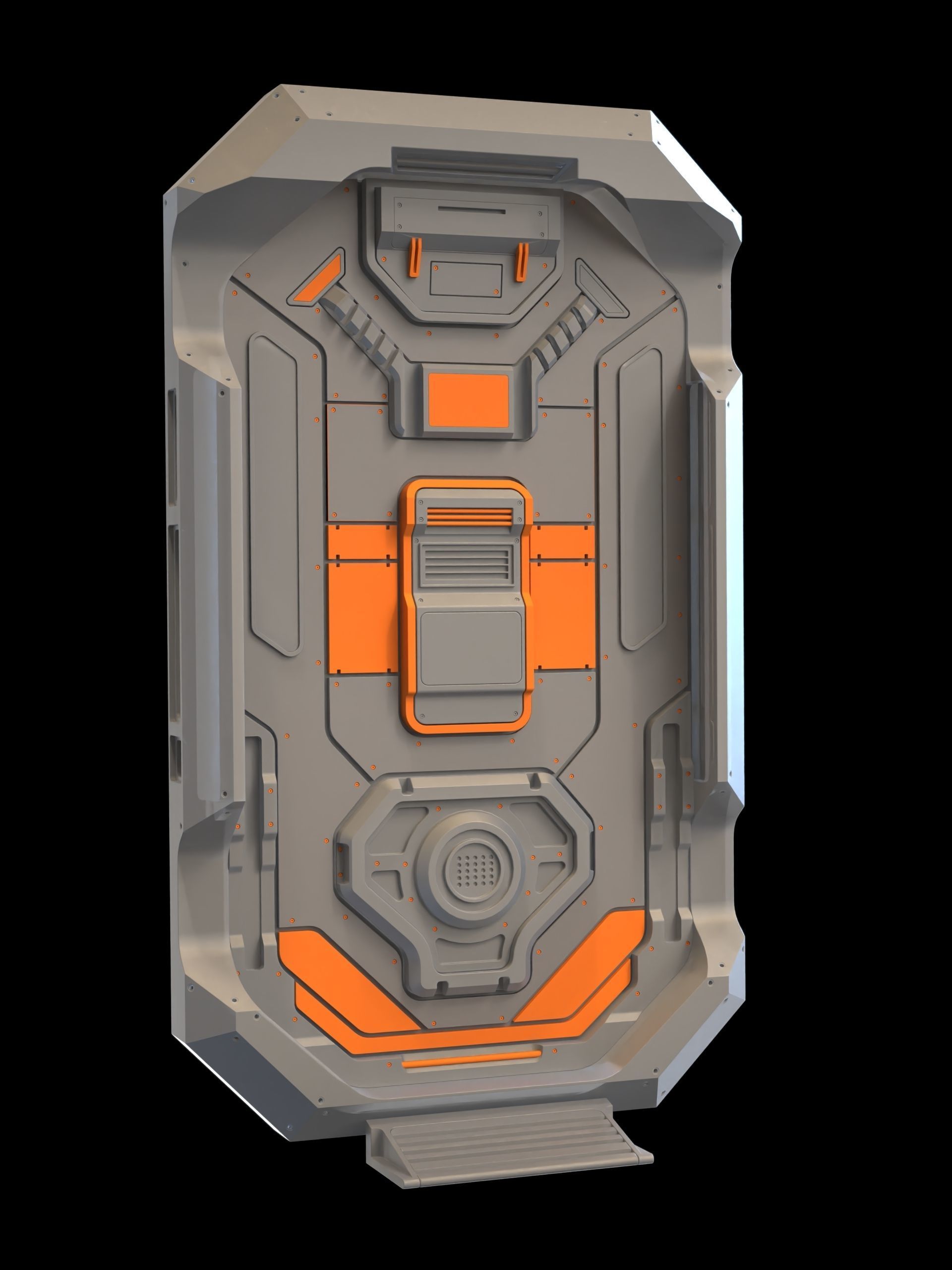 Sci-Fi Door 3D Model Pack vol1 3D model | CGTrader