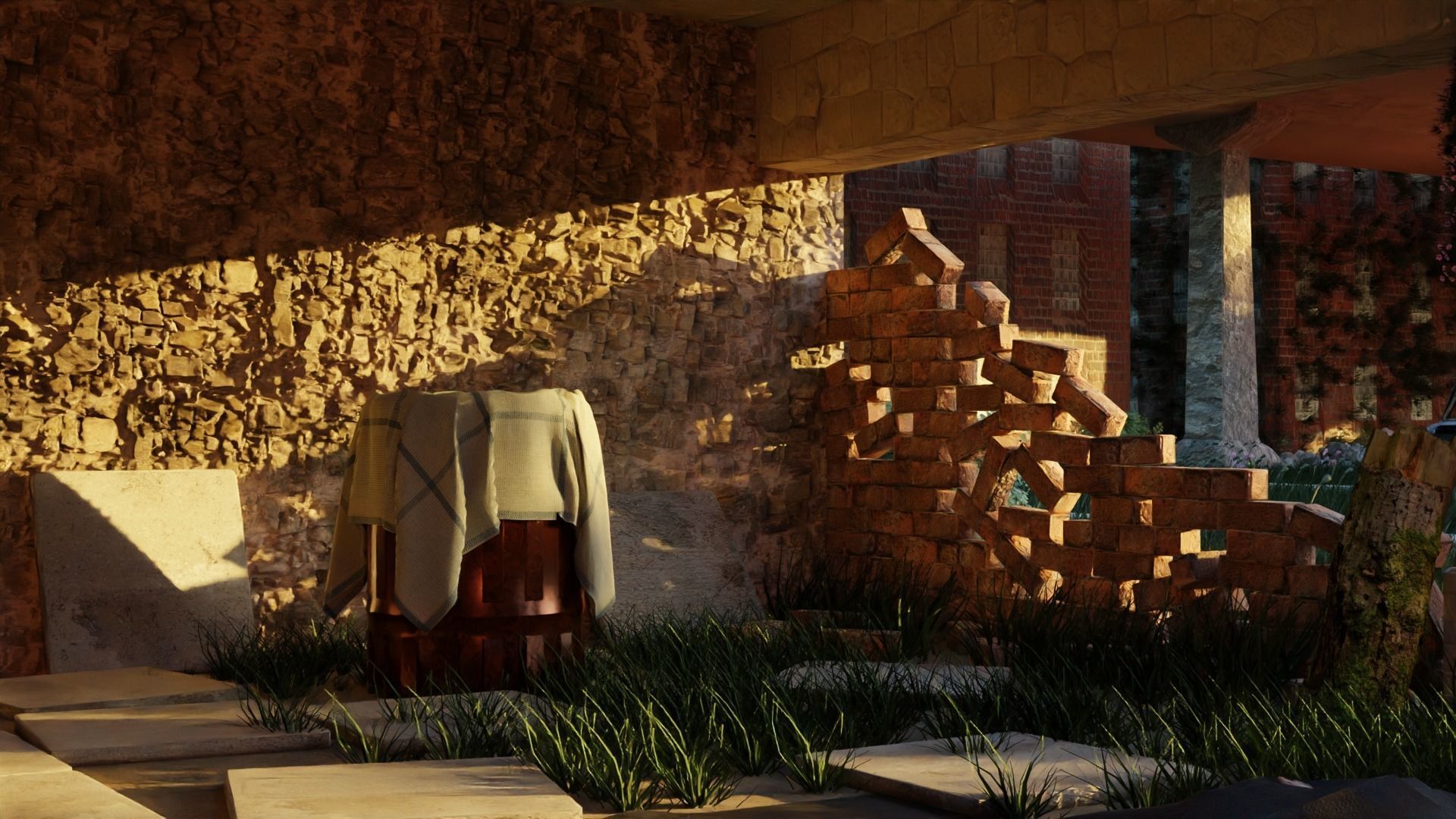 post-apocalyptic city 3D model | CGTrader