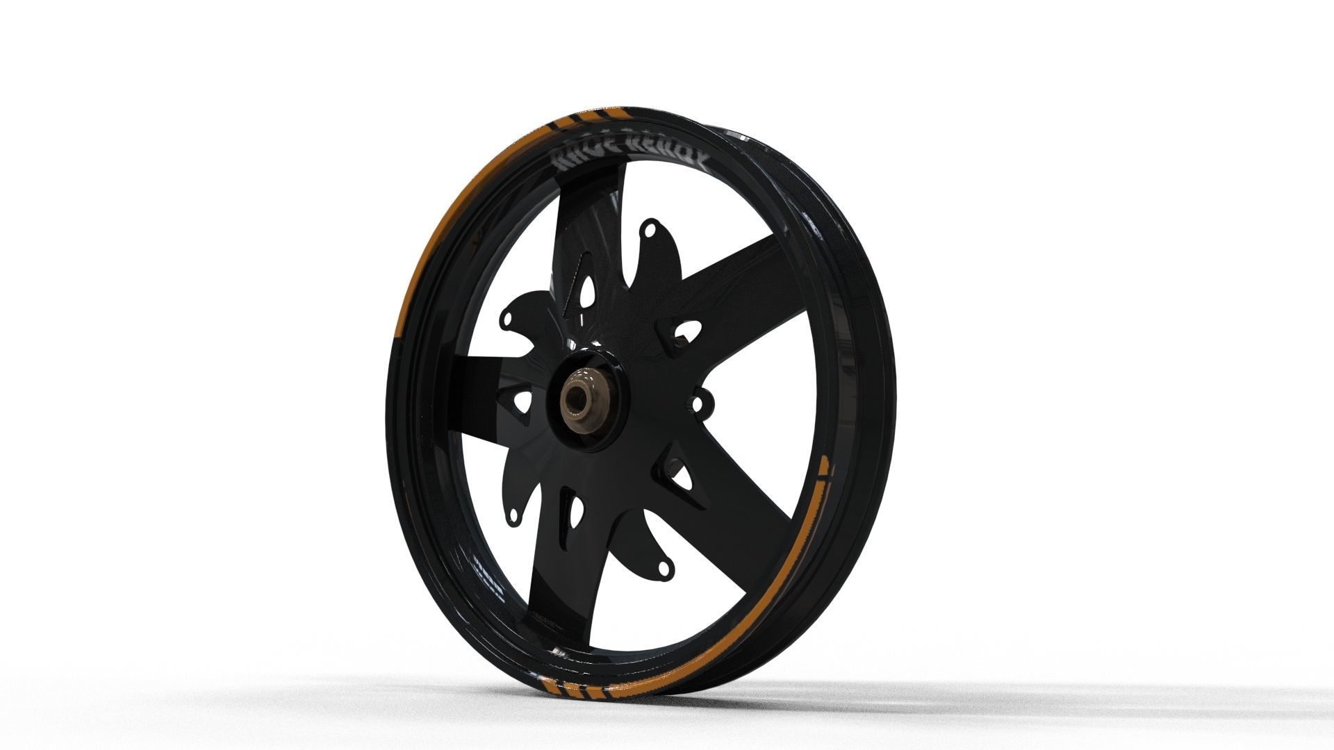 Wheel rims motor 3D model | CGTrader