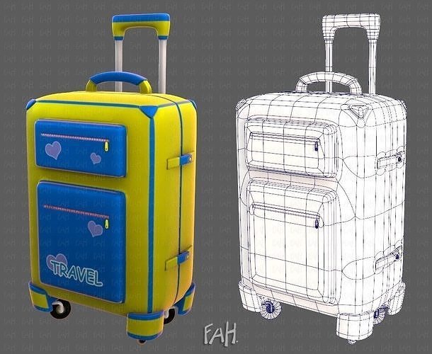 3D model Bag V10 VR / AR / low-poly | CGTrader