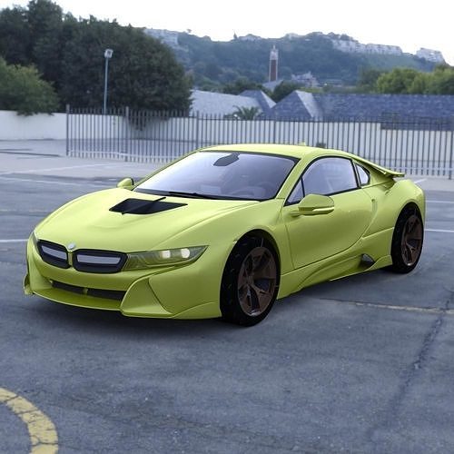 Beaner Sports Car for obj and fbx 3D model rigged | CGTrader