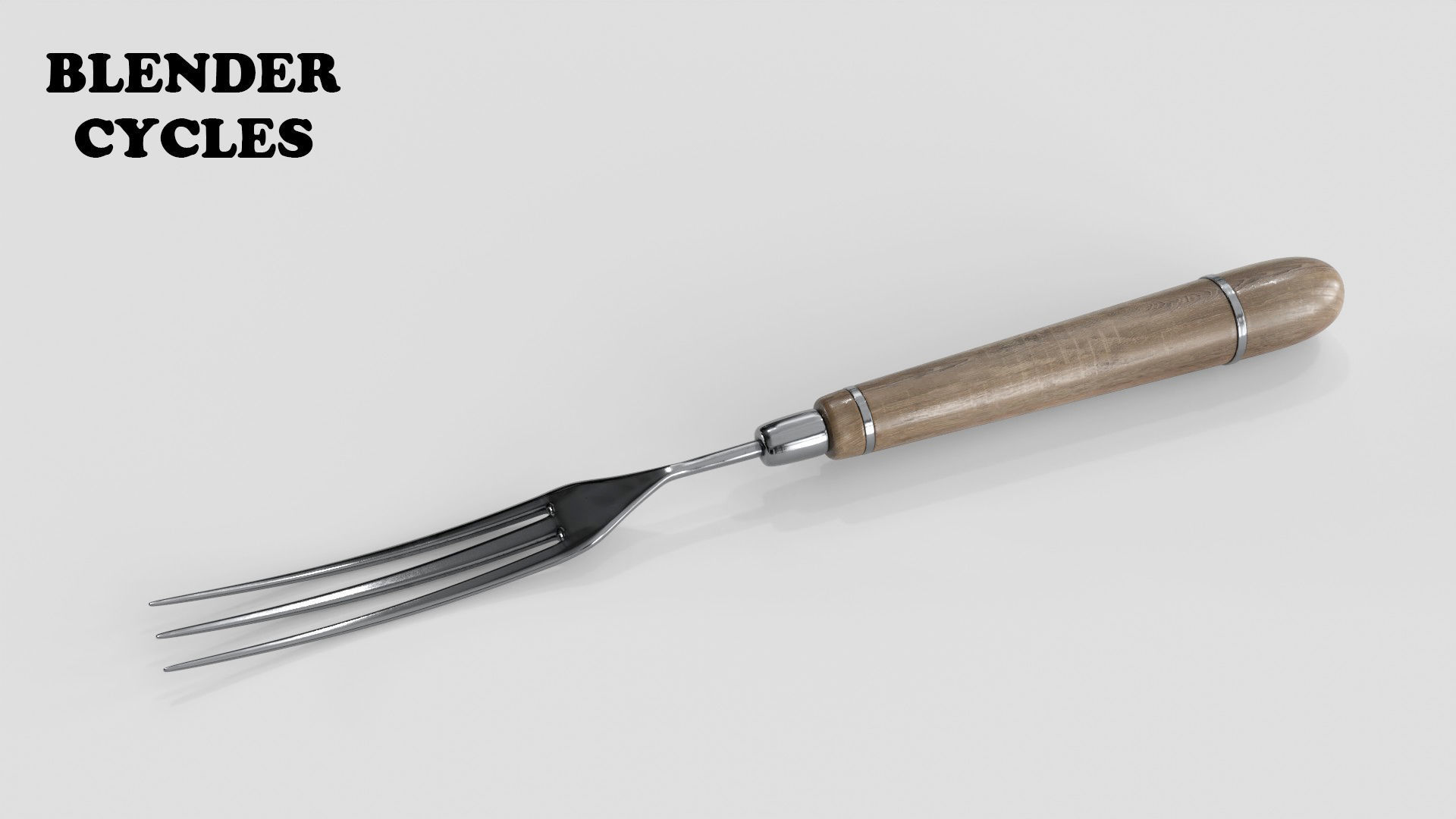 3D model Fork Vintage VR / AR / low-poly | CGTrader