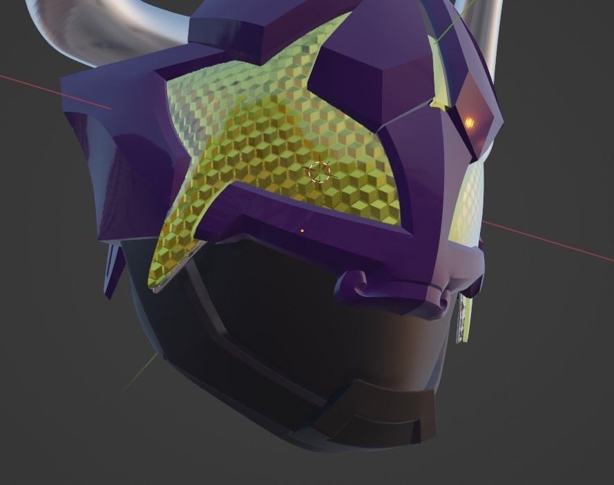 Kamen Rider Buffa 3D printable cosplay helmet 3D model 3D printable ...