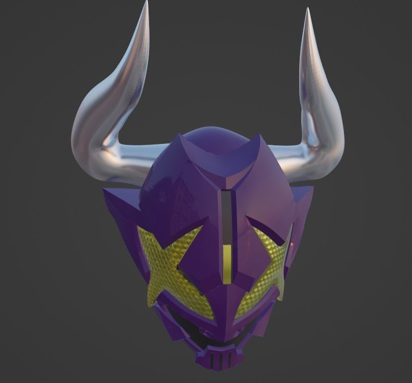 Kamen Rider Buffa 3D printable cosplay helmet 3D model 3D printable ...