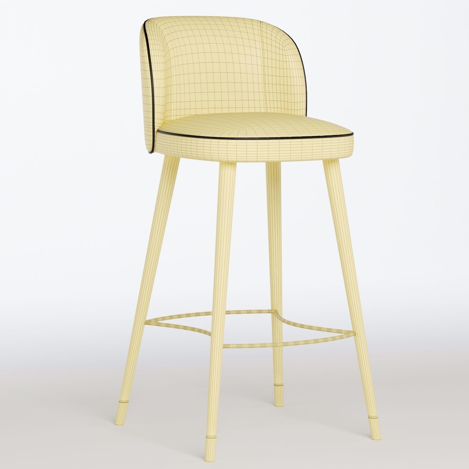 candy stool 3D model | CGTrader