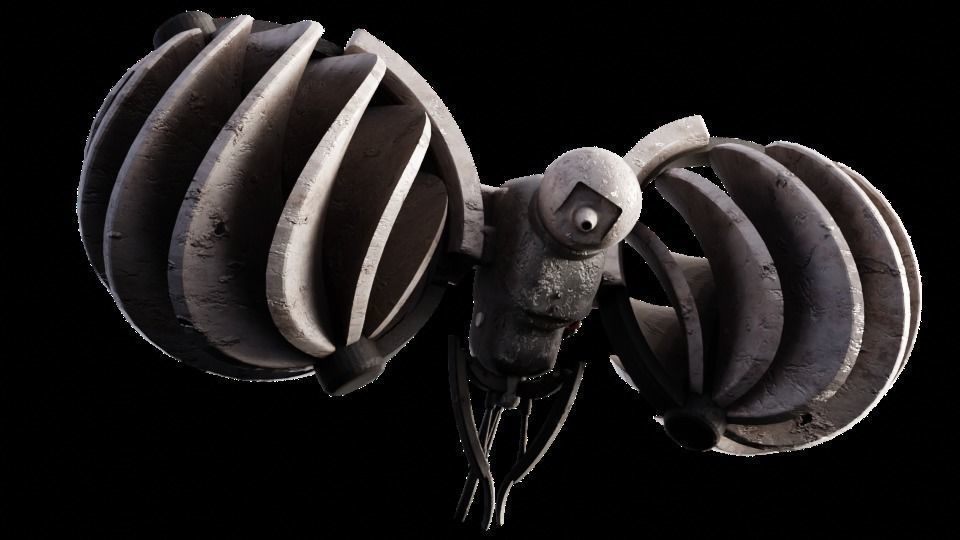 MUC-1 DROFA from Atomic Heart 3D model 3D printable | CGTrader