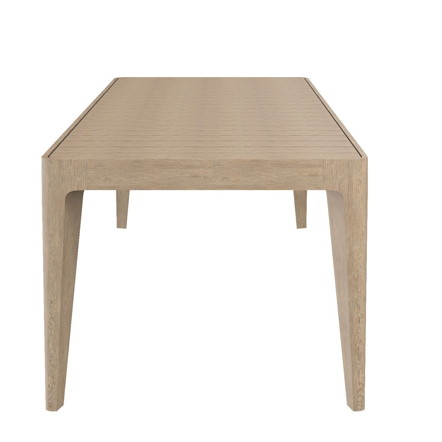 Malta Teak Rectangular Dining Table 3D model | CGTrader