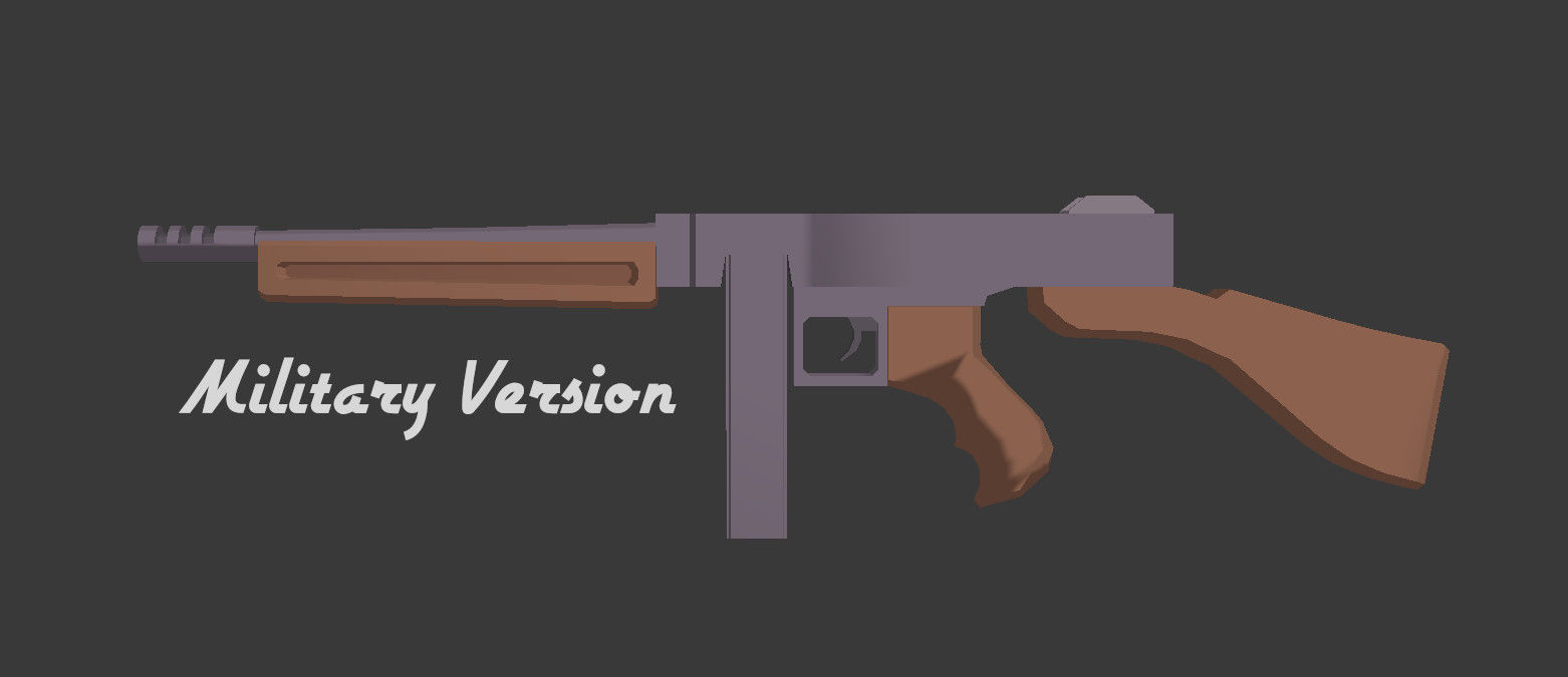 3D model Sentinel Series Thompson SMG VR / AR / low-poly | CGTrader