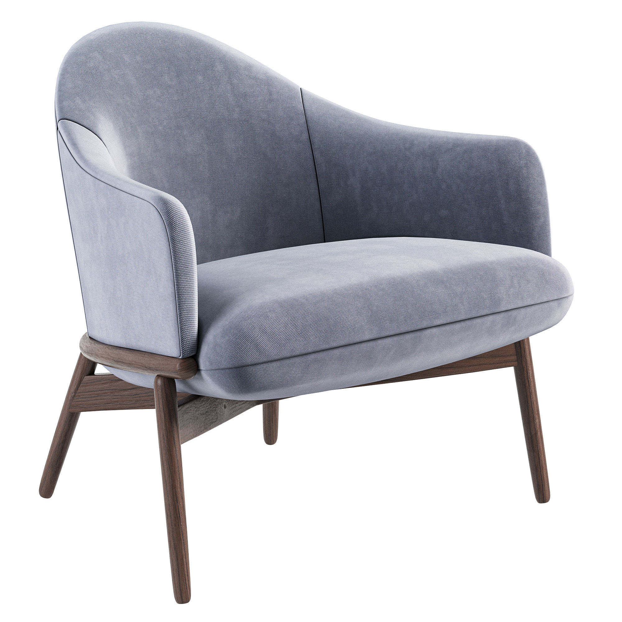 Reframe lounge chair 3D model | CGTrader