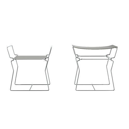 B and B Italia Pyllon bijzettafel 3D model | CGTrader