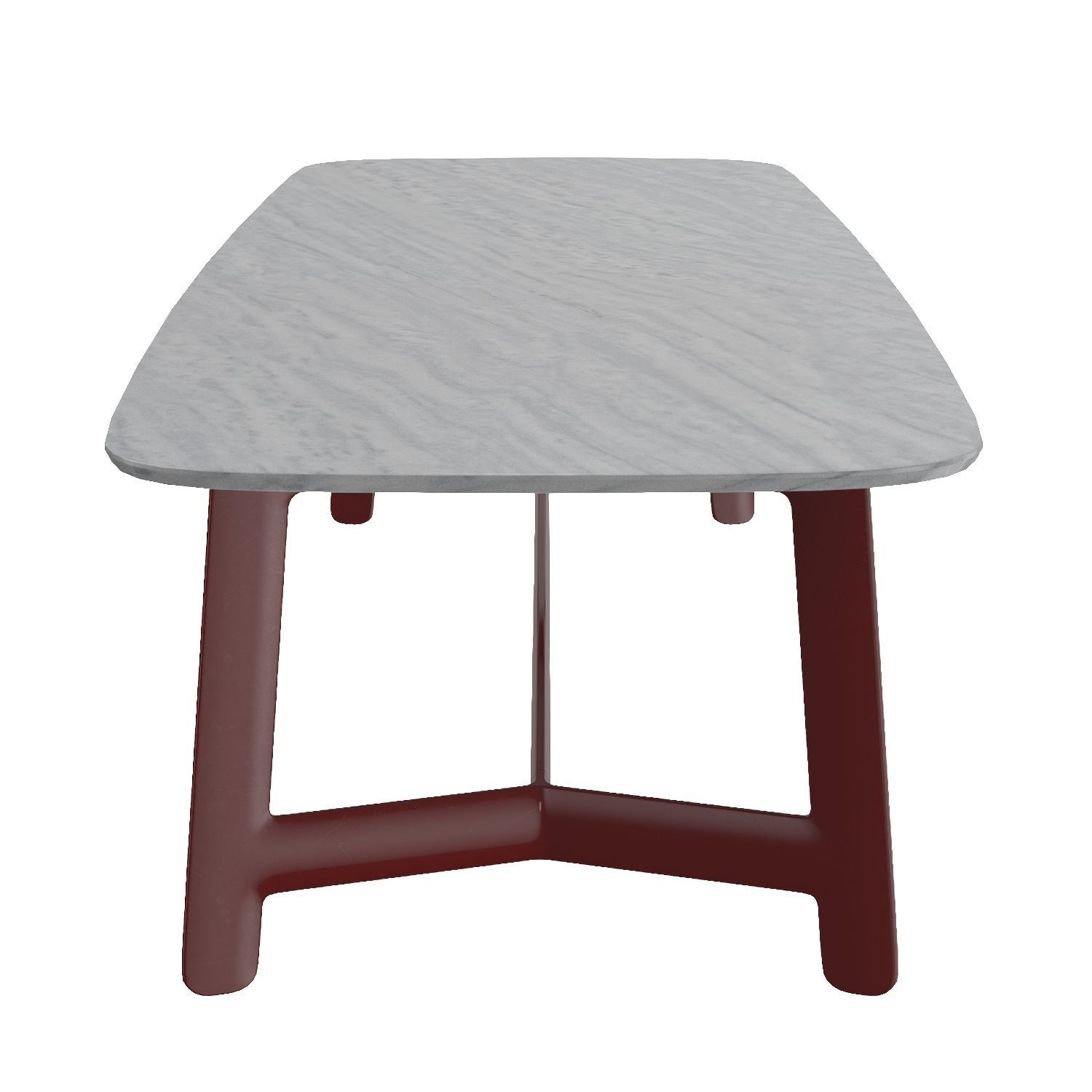 B And B Italia Alex Dining Table Rectangular 3D model | CGTrader