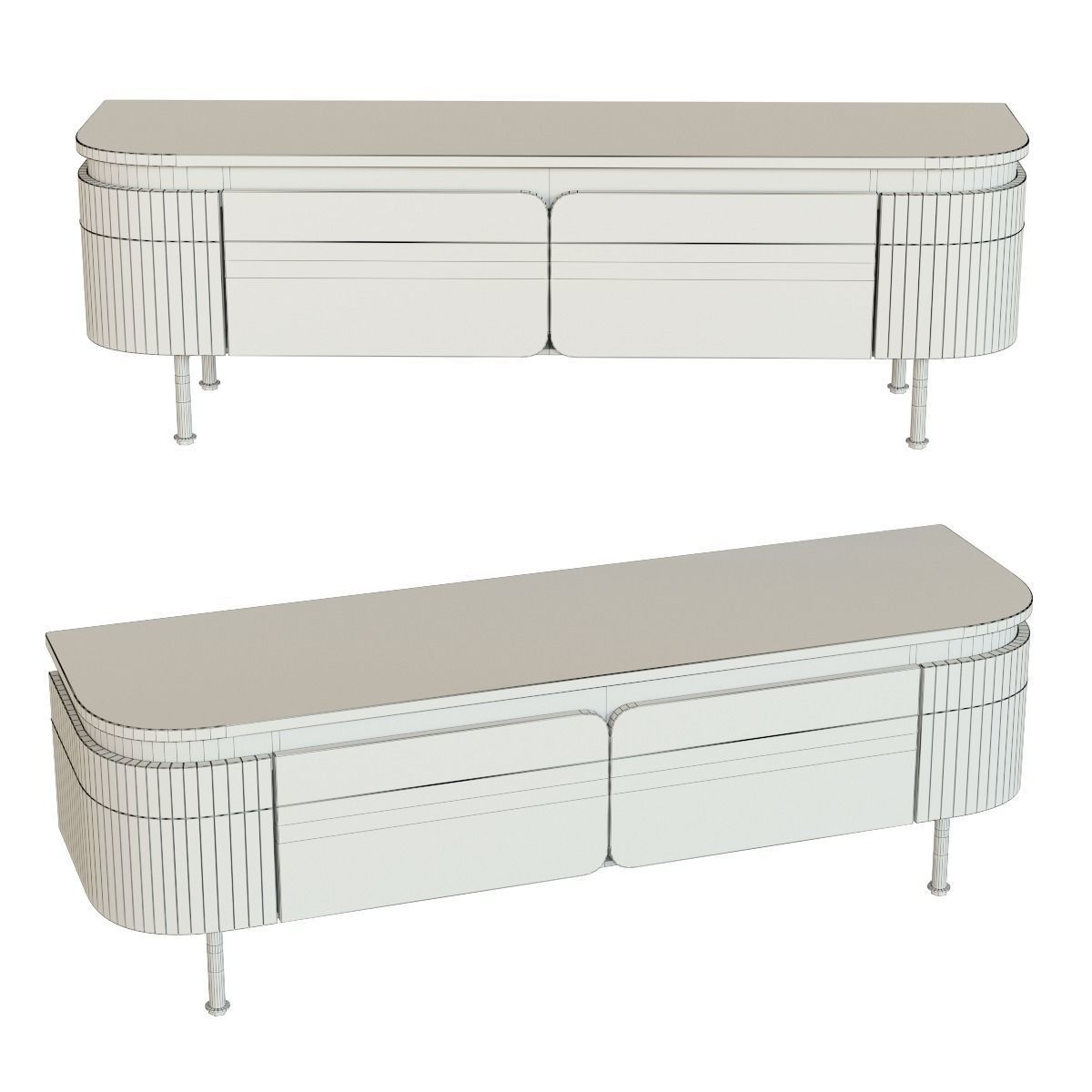 Lowboard Grace 3D model | CGTrader