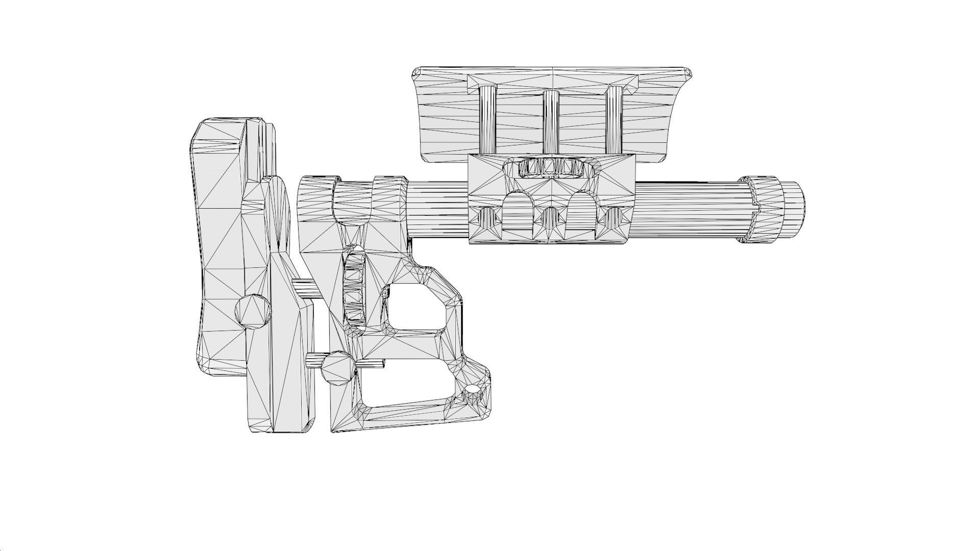 MDT SCS - Skeleton Carbine Stock 3D model | CGTrader