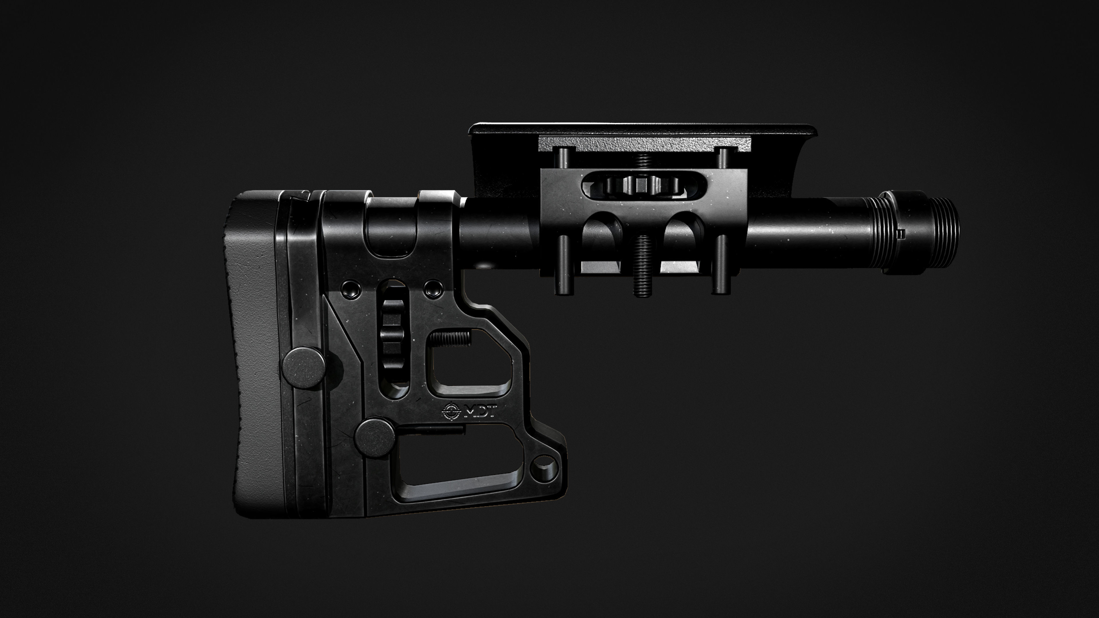 MDT SCS - Skeleton Carbine Stock 3D model | CGTrader