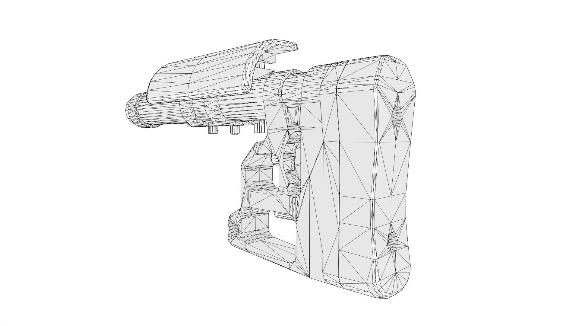 MDT SCS - Skeleton Carbine Stock 3D model | CGTrader