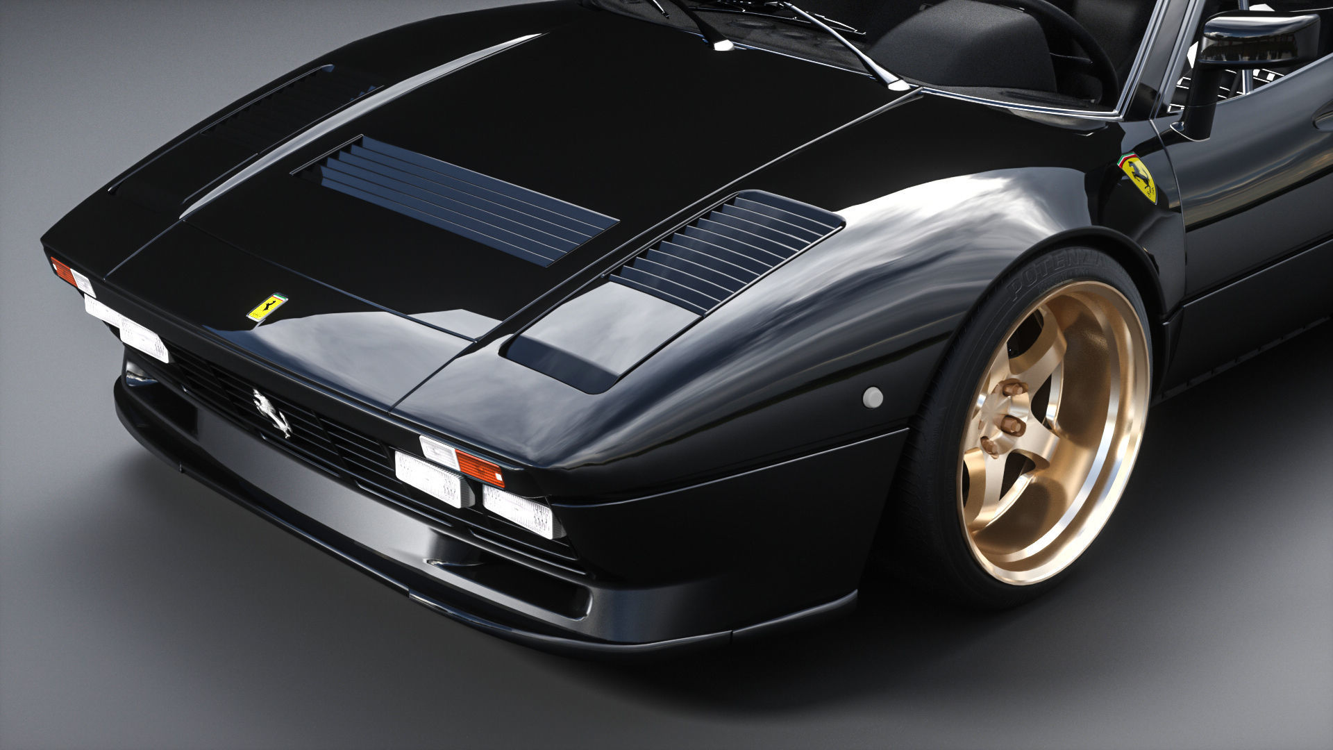 FERRARI 288 GTO 3D model | CGTrader