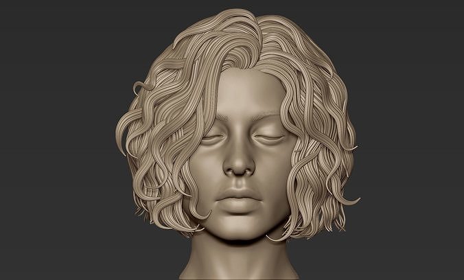 Hair 58 3D model | CGTrader
