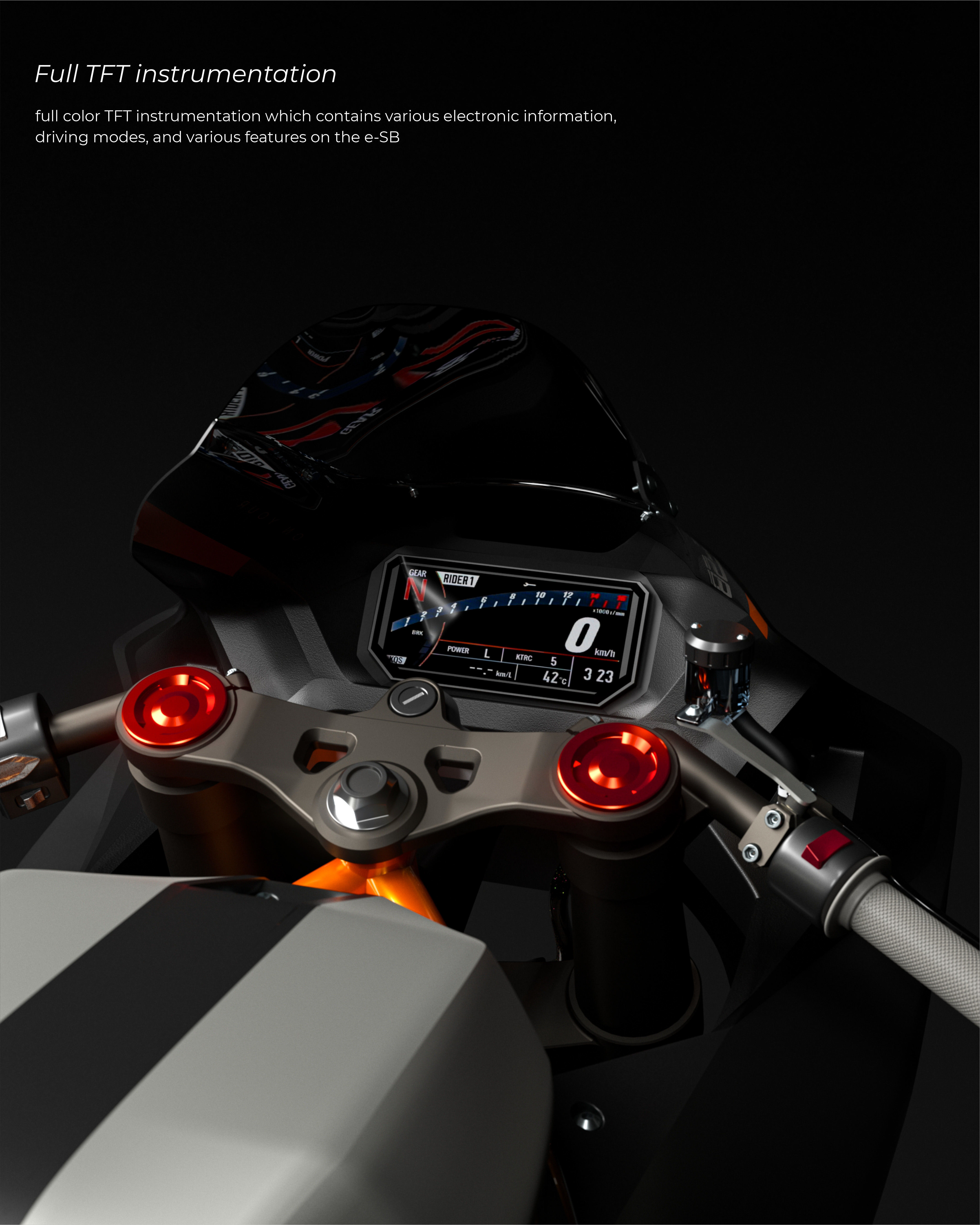 SRA e-SB Electric Sportbike 3D model | CGTrader