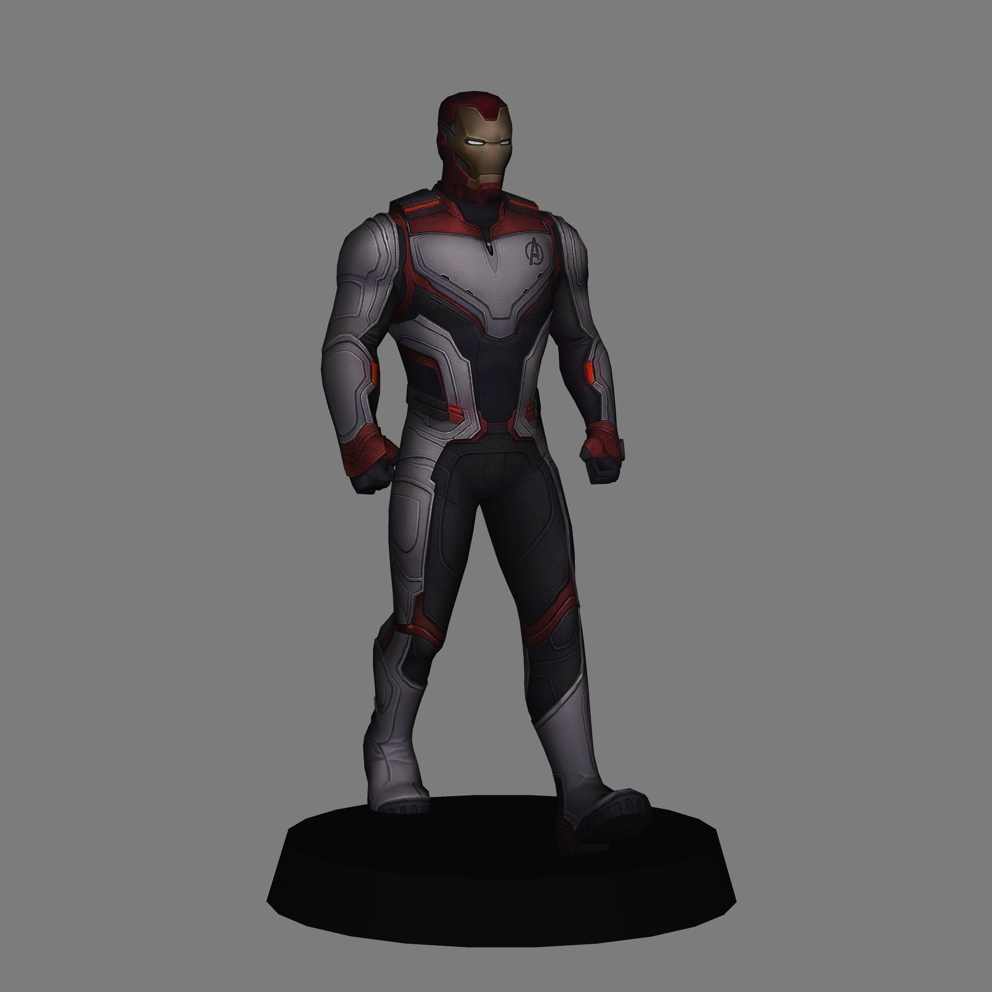 Quantum Suit Avengers x10 LOW POLY 3D print model 3D model 3D printable ...