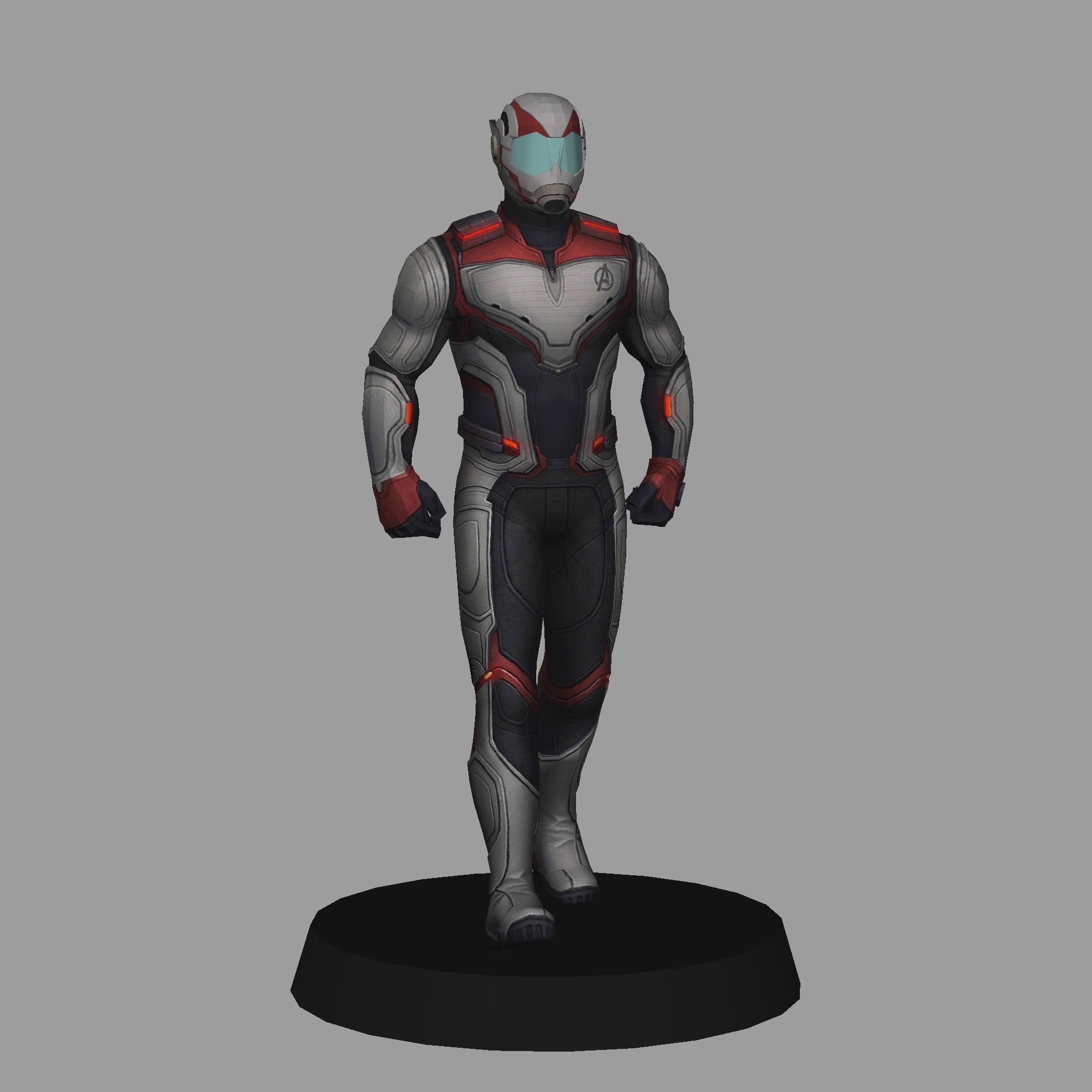 Quantum Suit Avengers x10 LOW POLY 3D print model 3D model 3D printable ...