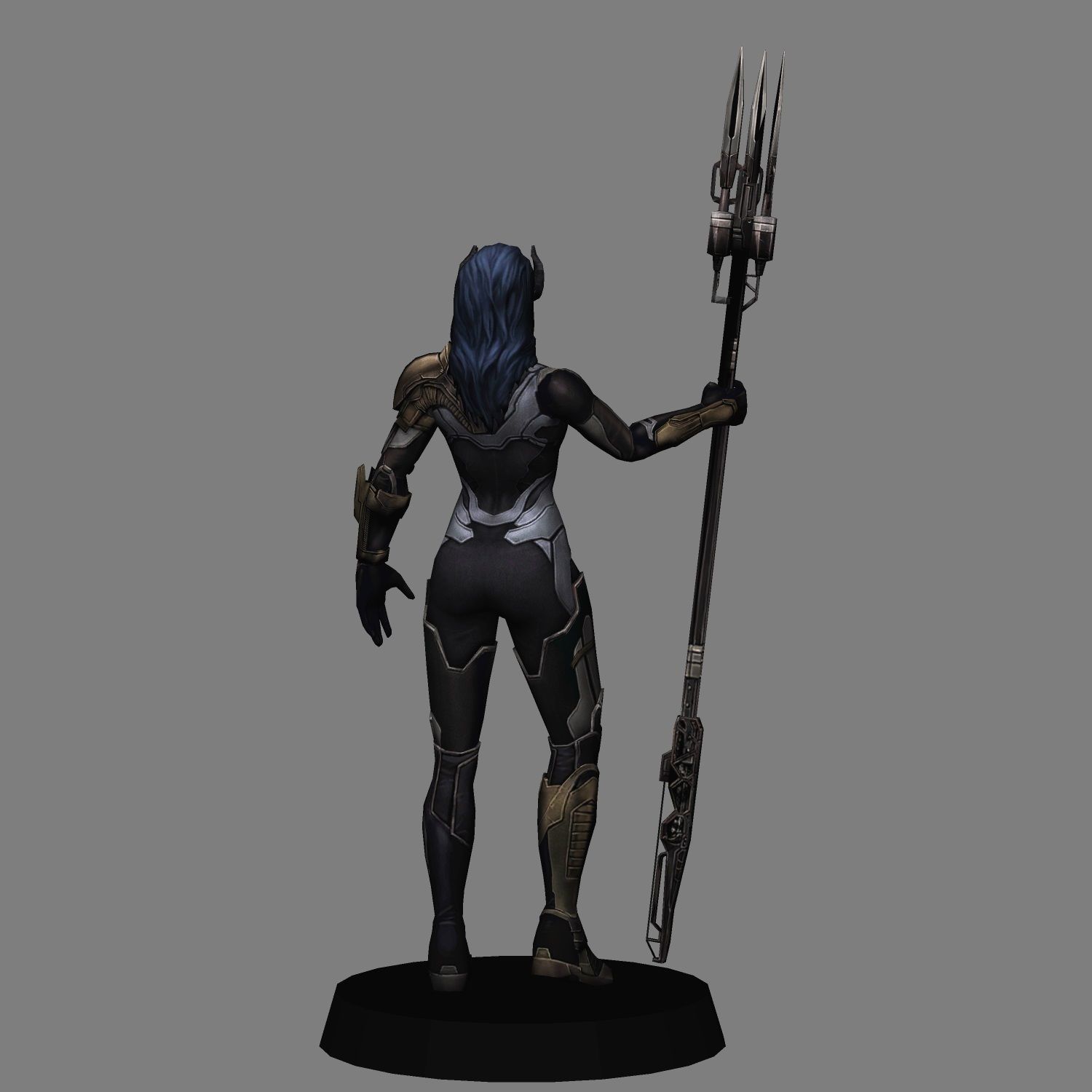 Proxima Midnight Avengers Endgame LOW POLY 3D print model 3D model 3D ...