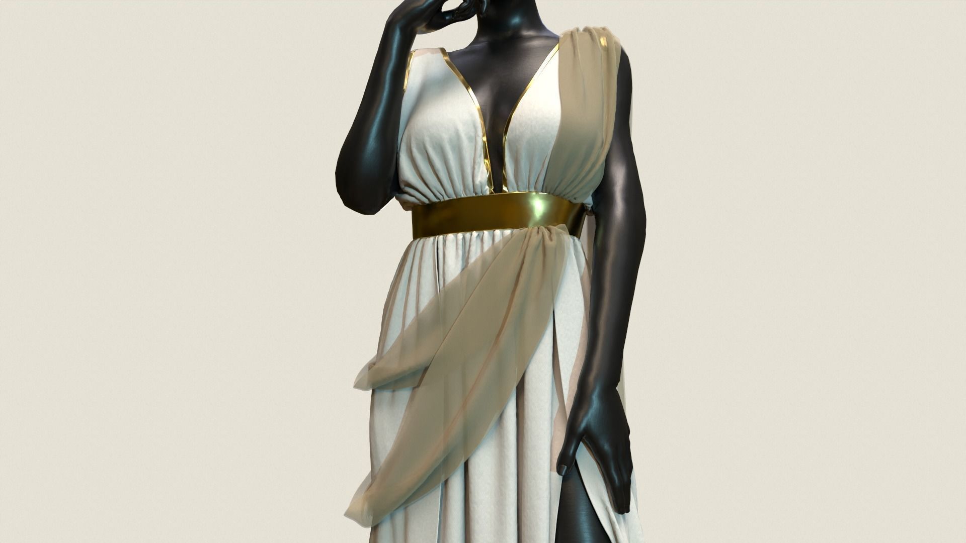 Mens and Womens Grecian Costumes 3D model | CGTrader