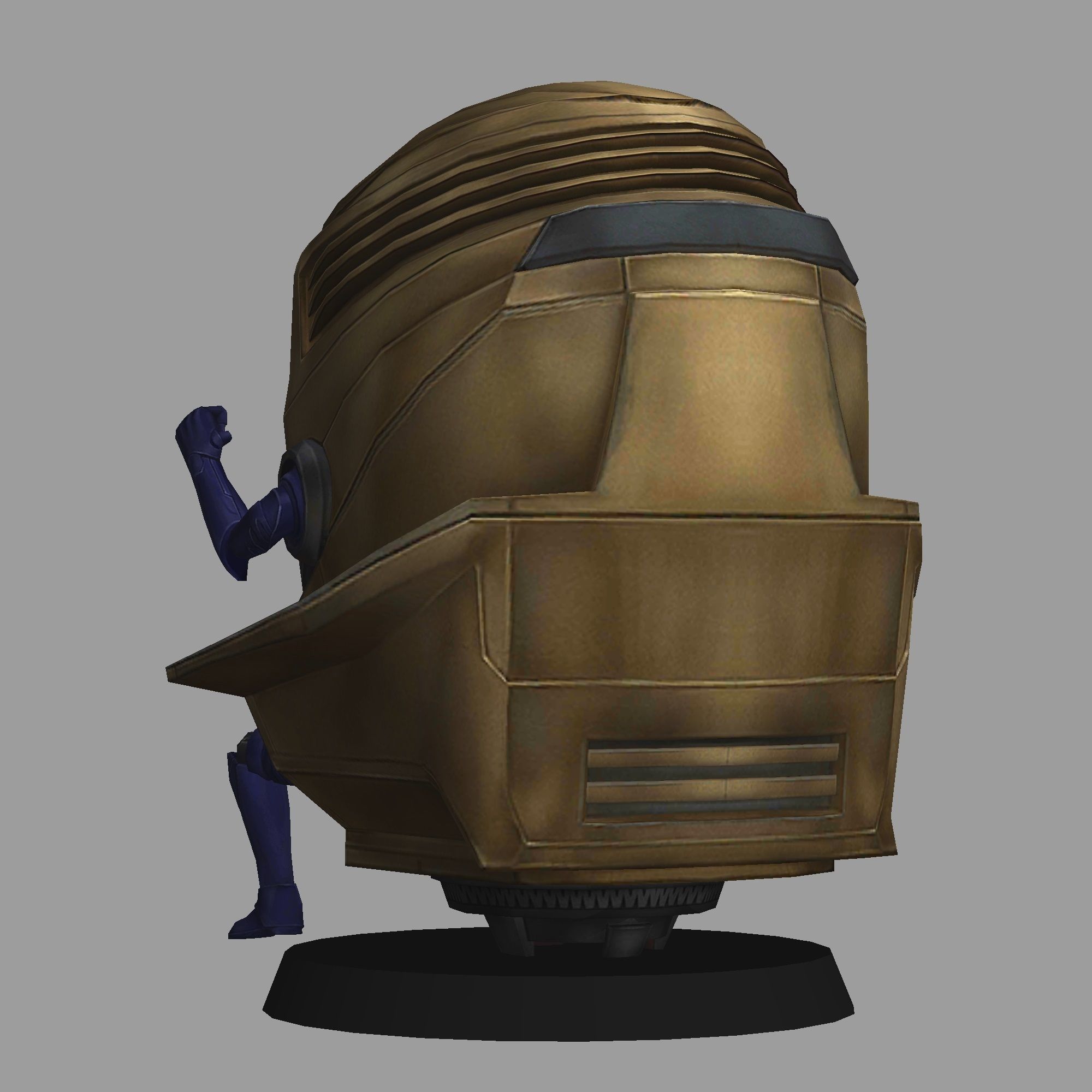 MODOK Antman Quantumania LOW POLY 3D print model 3D model 3D printable ...
