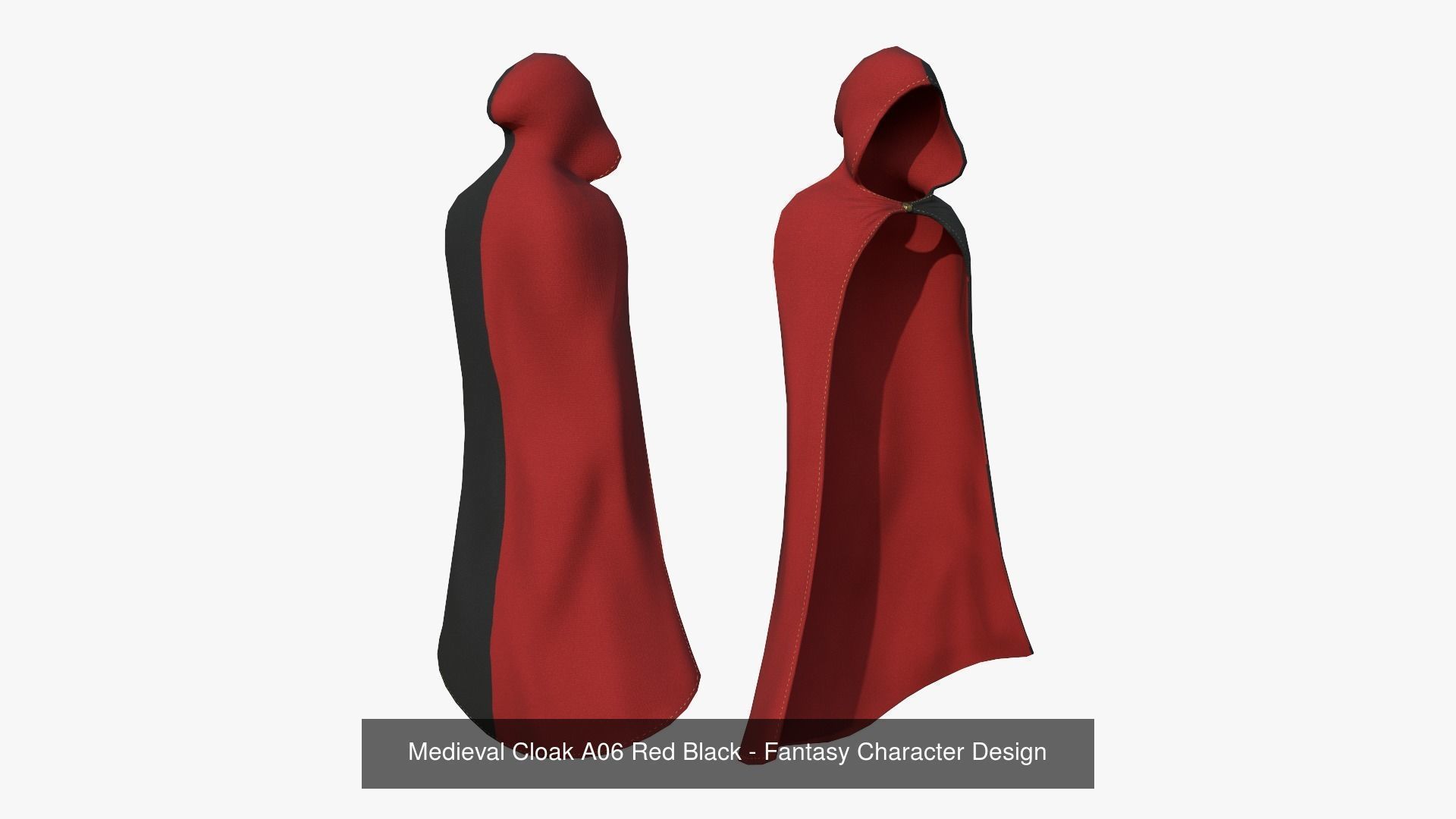 20 Medieval Cloaks A Collection - Fantasy Character Design VR / AR ...