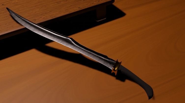 3D model 3 Game - Ready Swords VR / AR / low-poly | CGTrader