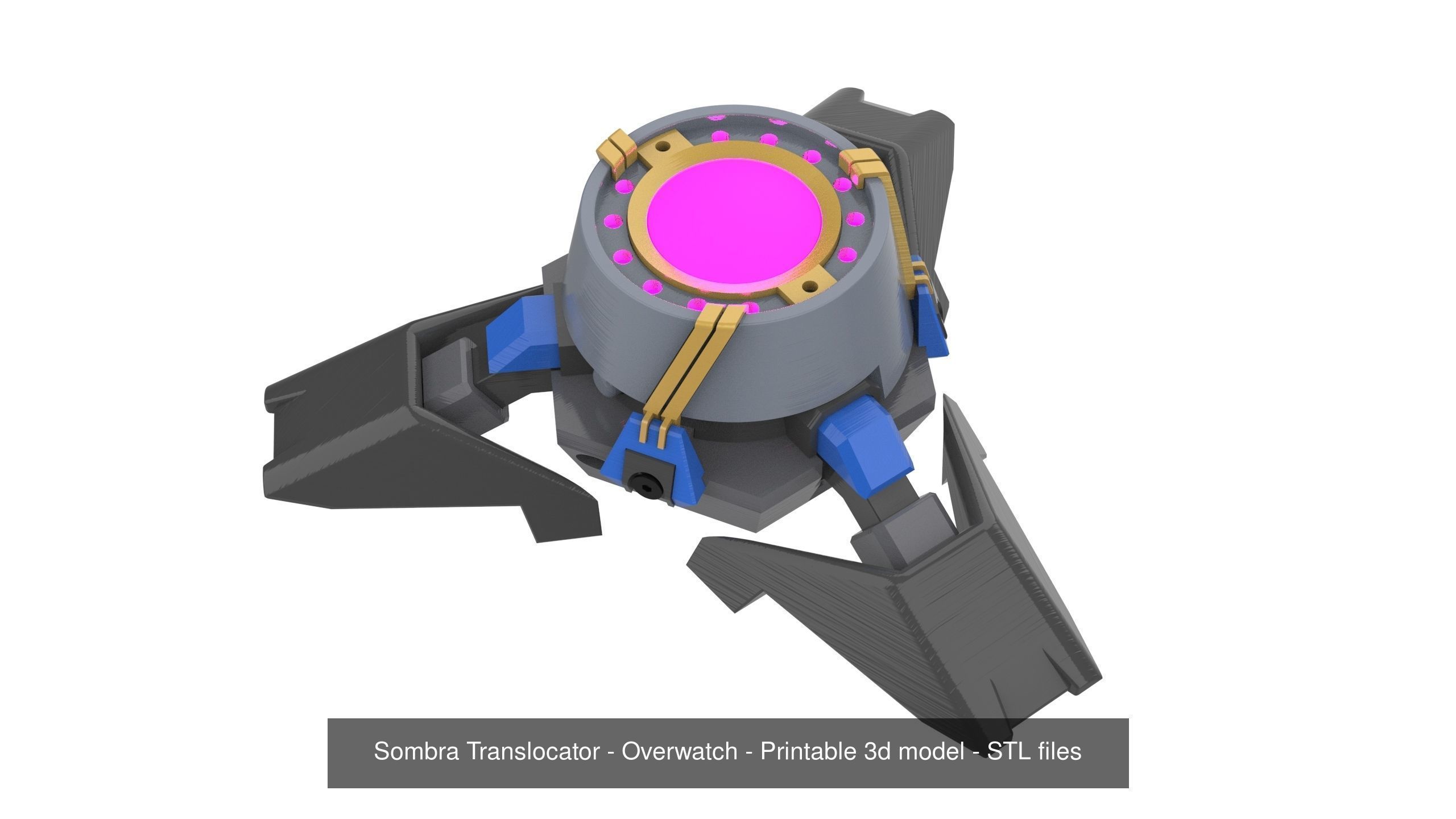 Sombra Set - Overwatch - 2 Printable models - STL - Personal Use 3D ...