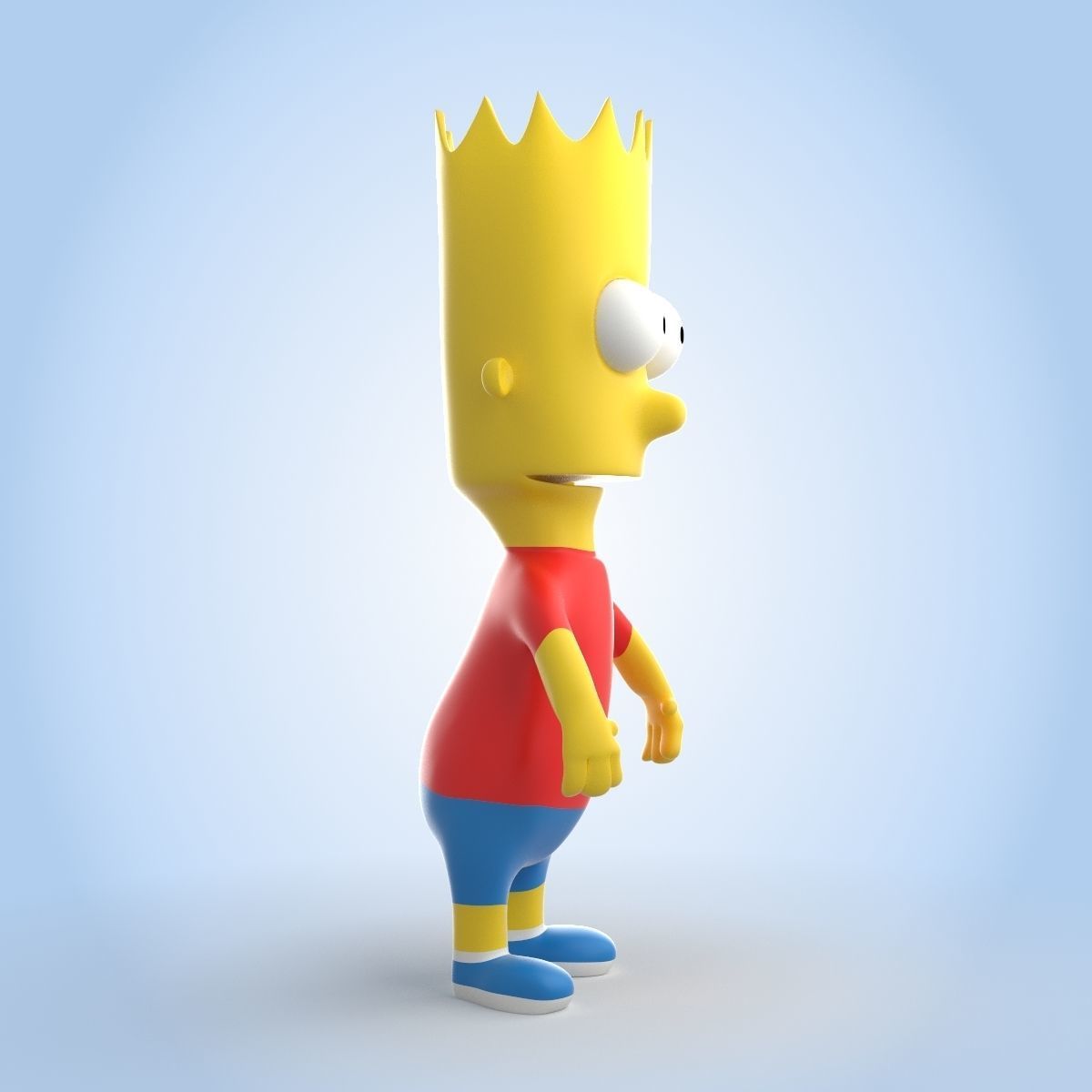 Bart Simpson 3D model | CGTrader