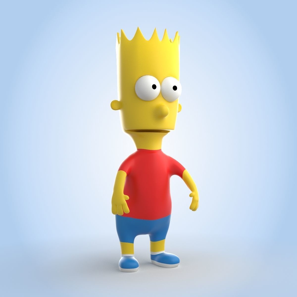 Bart Simpson 3D model | CGTrader
