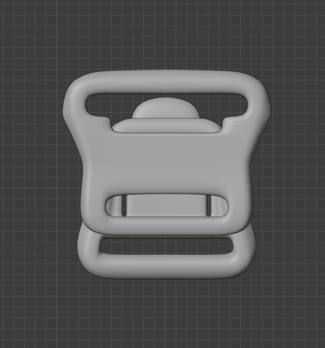 Maternity Nursing Bra Strap CLIP 3D model | CGTrader